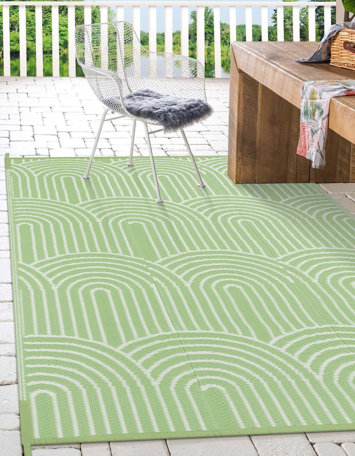 Snapklik.com : Lahome Camping Rugs For Outside Your Rv 5x8 Outdoor ...