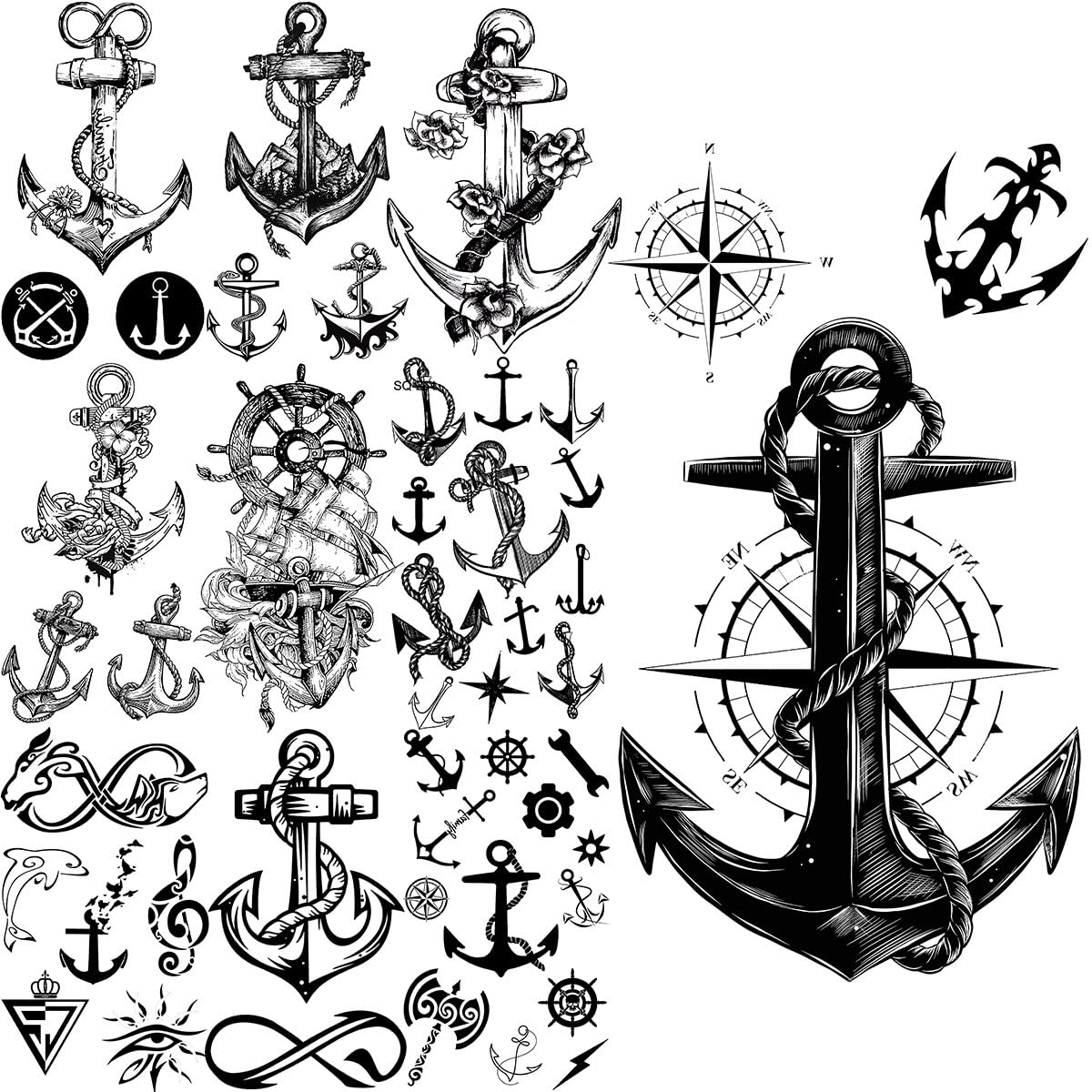 Infinity Anchor Tattoo 9+ Anchor Tattoos Designs, Templates, Ideas