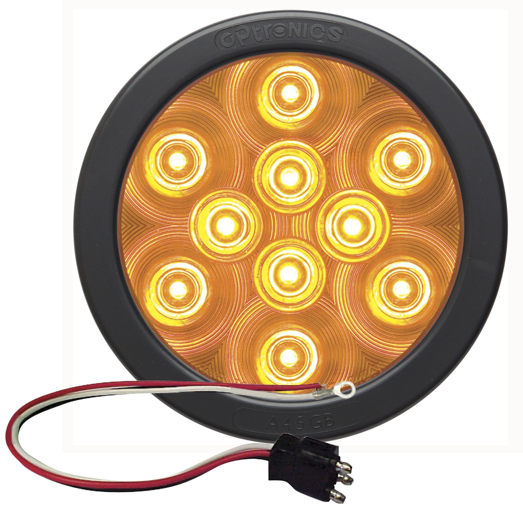 Amazon.com: Optronics STL43AKBP Amber 4" Round Sealed LED Lights Kit ...