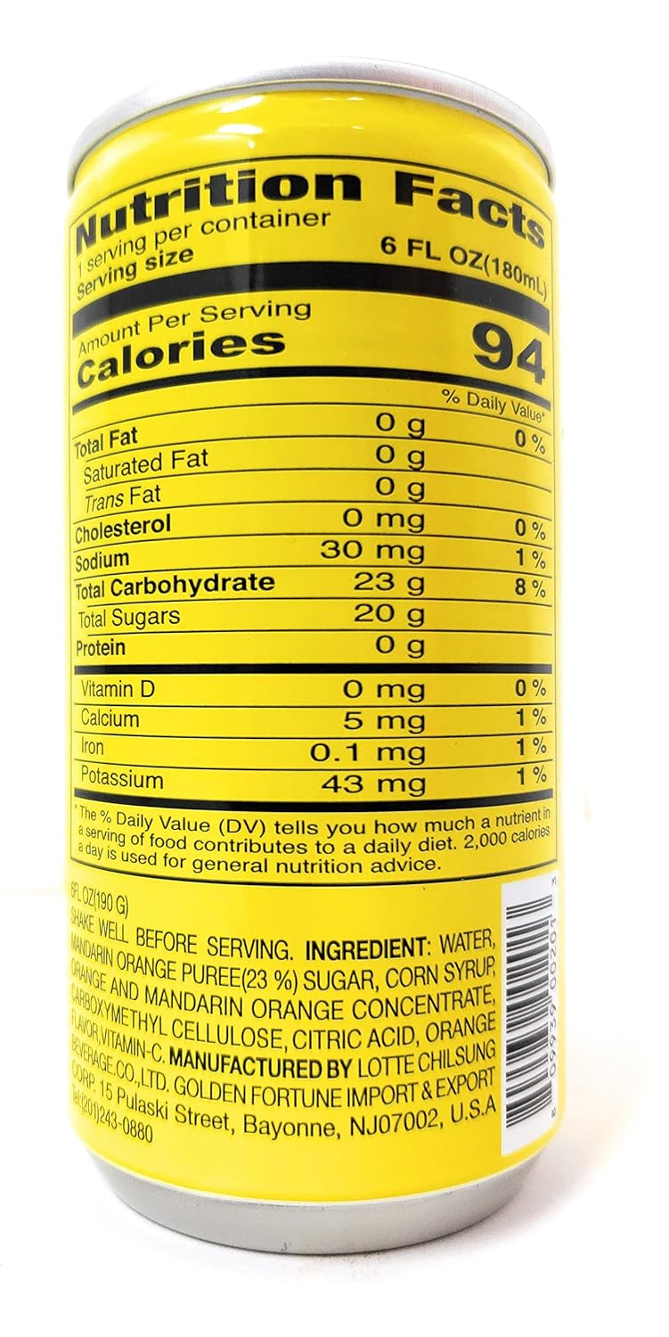 Lotte Sac Sac Mandarin Orange Drink - 6 Pack in Nepal at NPR 4447 ...