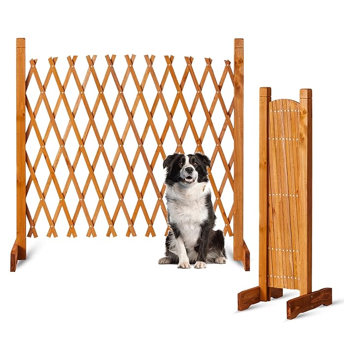 Buy easylife lifestyle solutions Solid Wood Expanding Fence | Mobile ...
