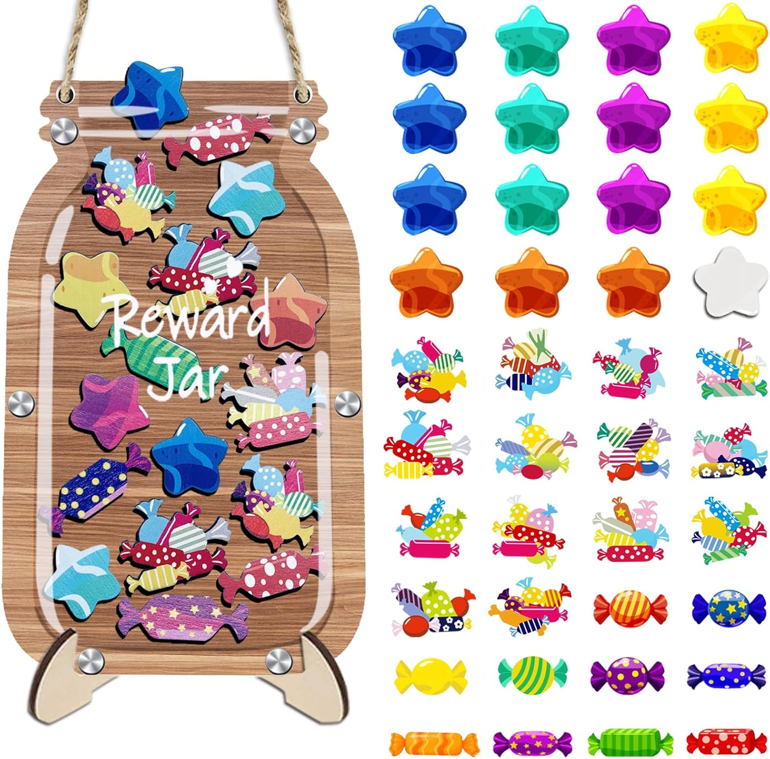 Amazon.com: Reward Jar for Kids, Potty Training Reward Jar for Toddler ...