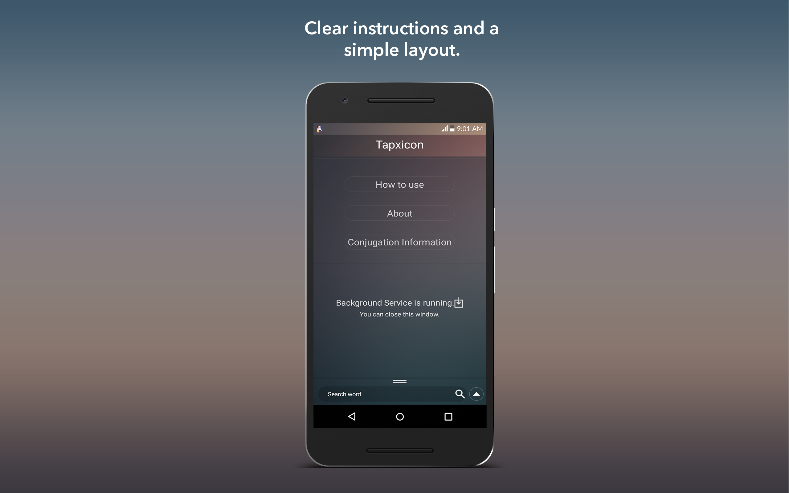 Tapxicon- Portable Dictionary - App on Amazon Appstore