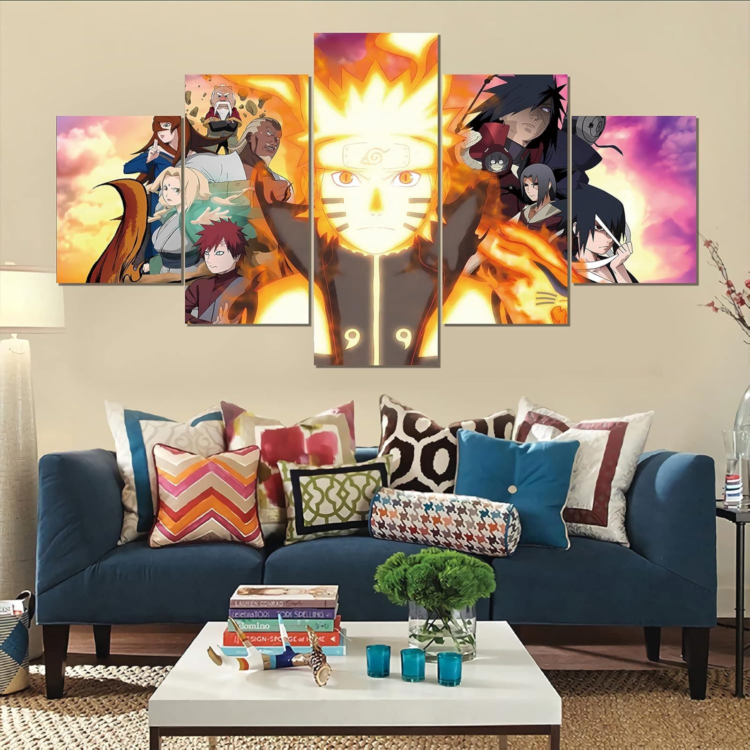 Amazon.com: Japanese Anime Posters, Canvas Wall Art, Anime Decorations ...