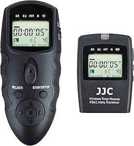 Amazon.com : JJC Wireless Intervalometer Timer Remote Control Shutter Release for Canon EOS ...