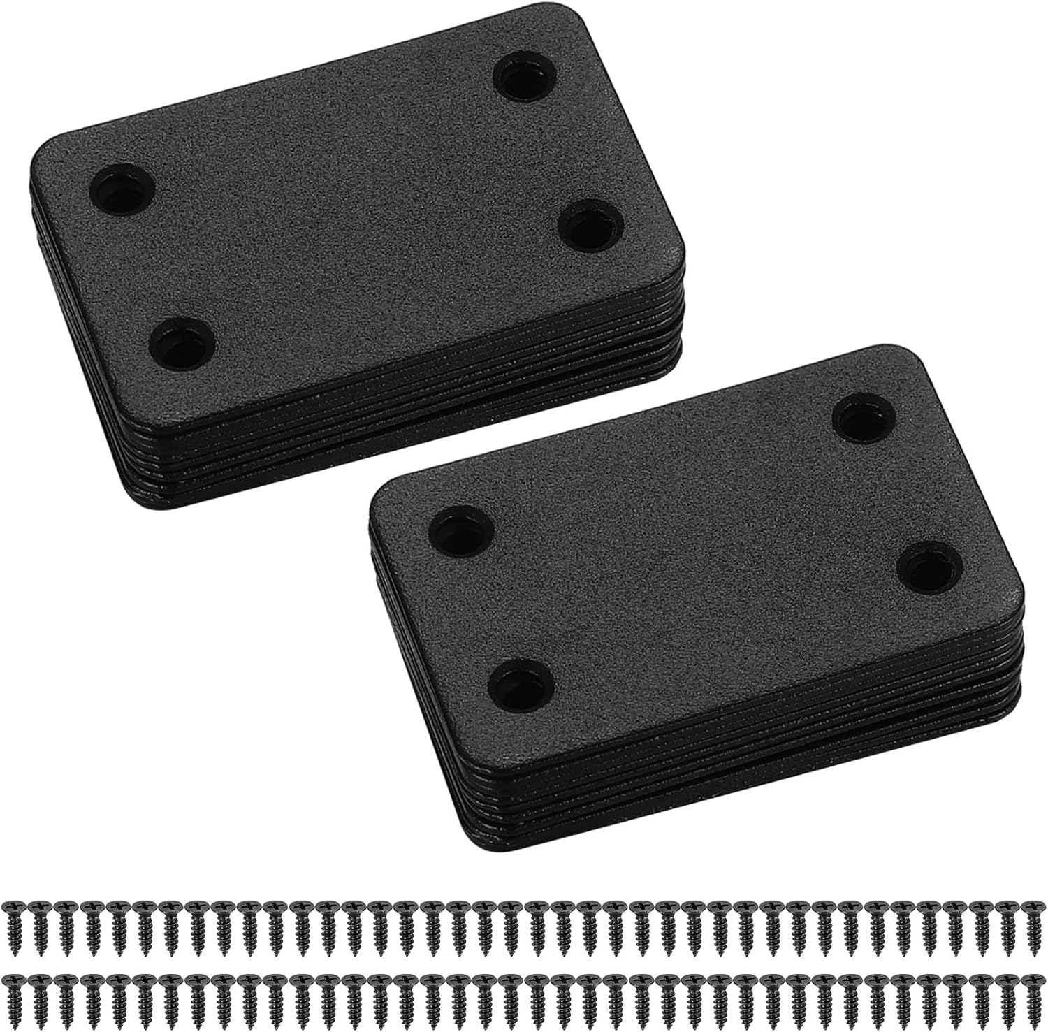 Amazon.com: 20 Pcs Flat Mending Plates, Stainless Steel Flat Straight ...