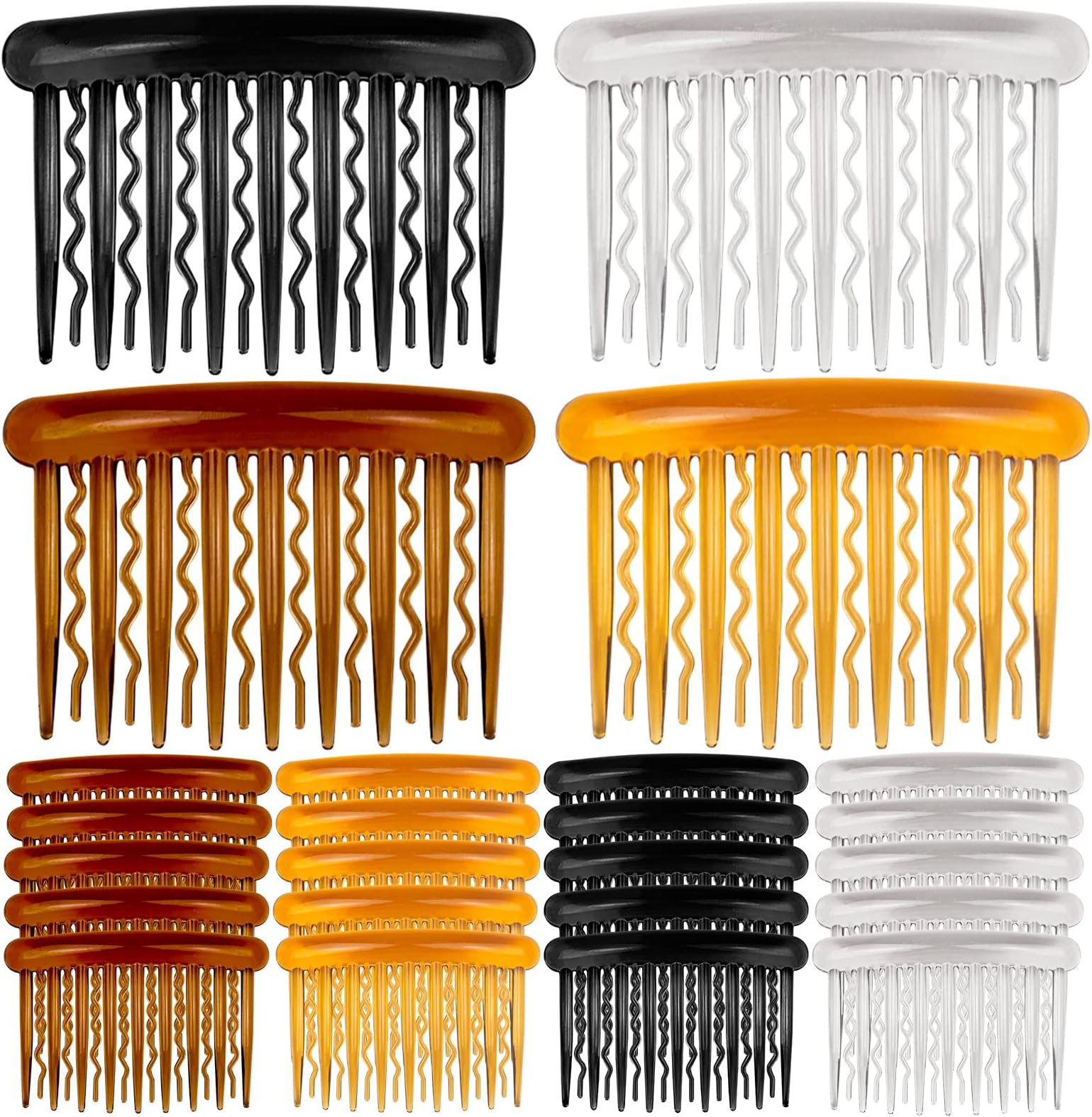 Amazon.com : 16 Pieces Women Hair Comb Accessories French Hair Side ...