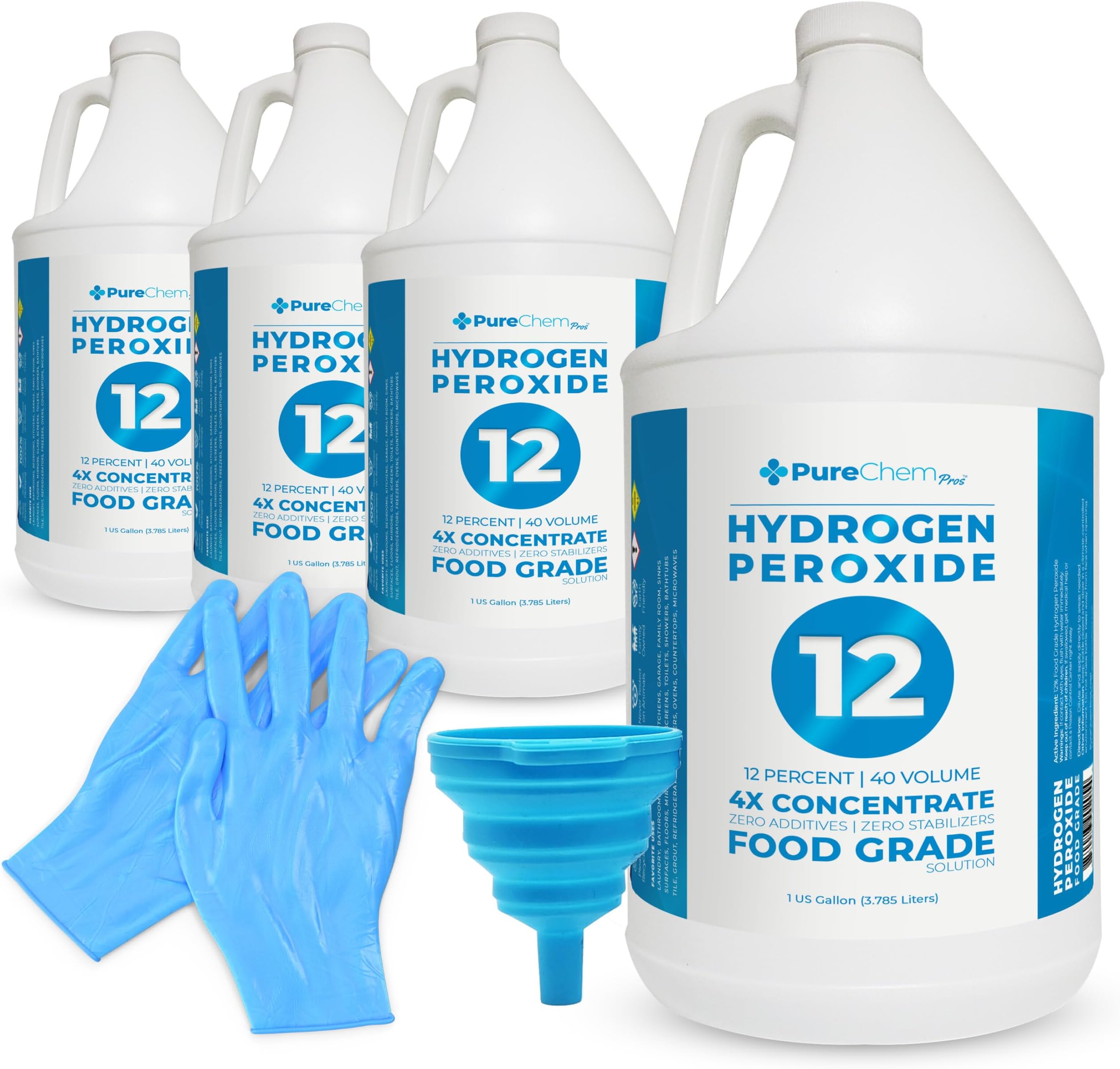 Amazon.com: Dawn Scientific Inc. Hydrogen Peroxide 7% USP 1Gallon, 128. ...