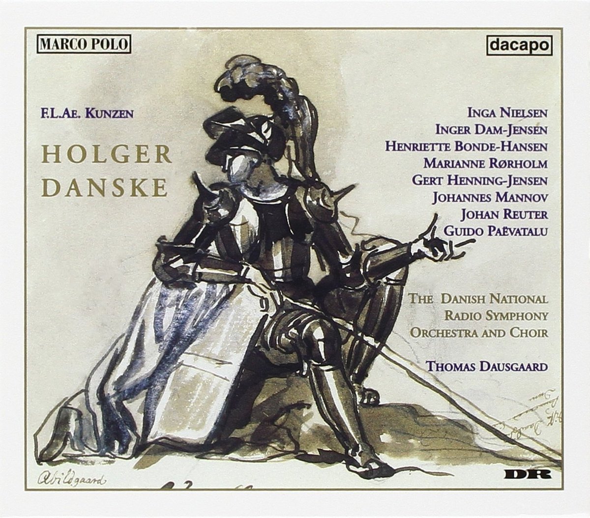 Friedrich Ludwig Æmilius Kunzen, Thomas Dausgaard, The Danish National Radio Symphony, Inga ...