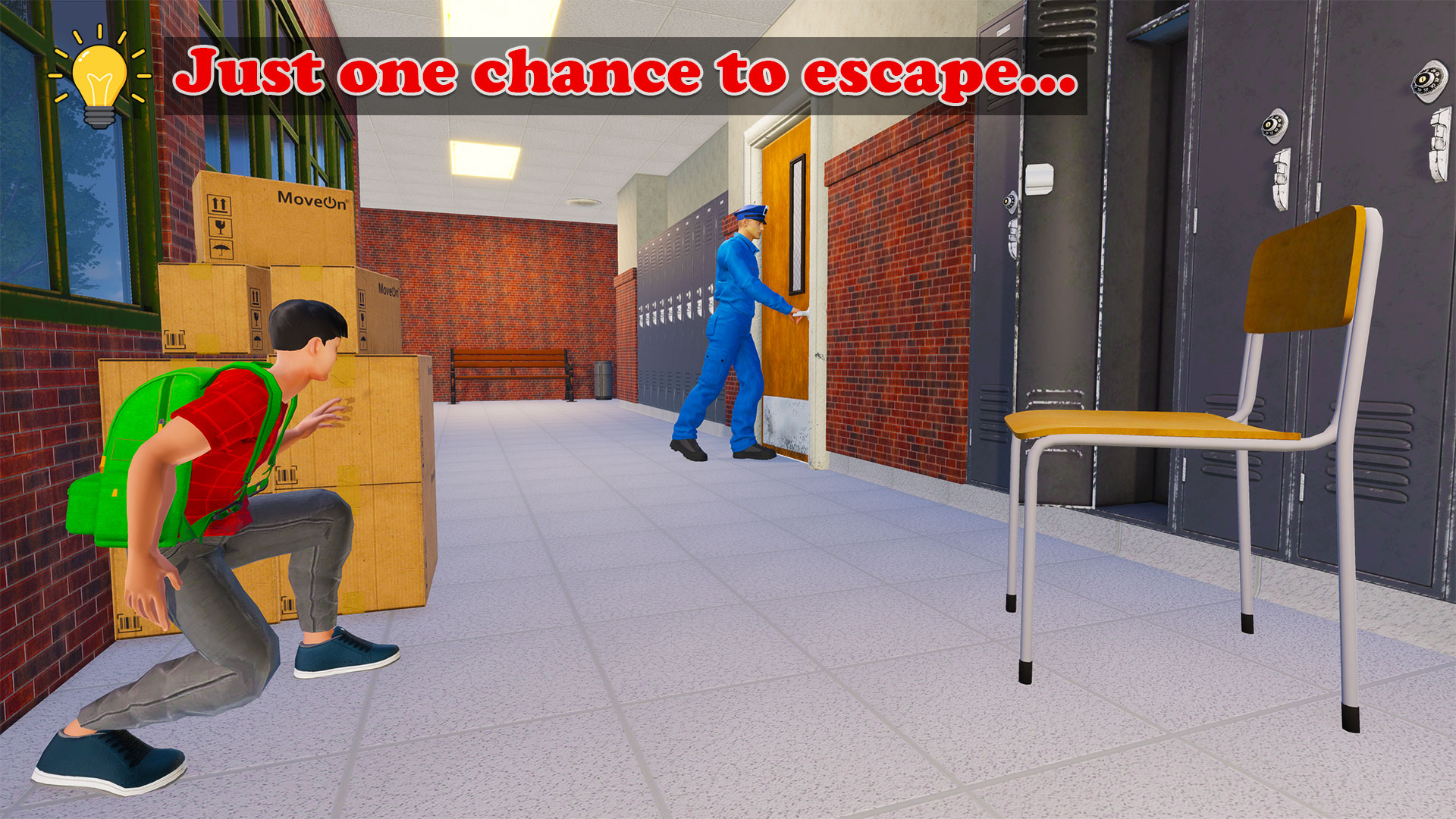 Schoolboy Runaway: Stealth Escape Games: Survival & Seek High school ...