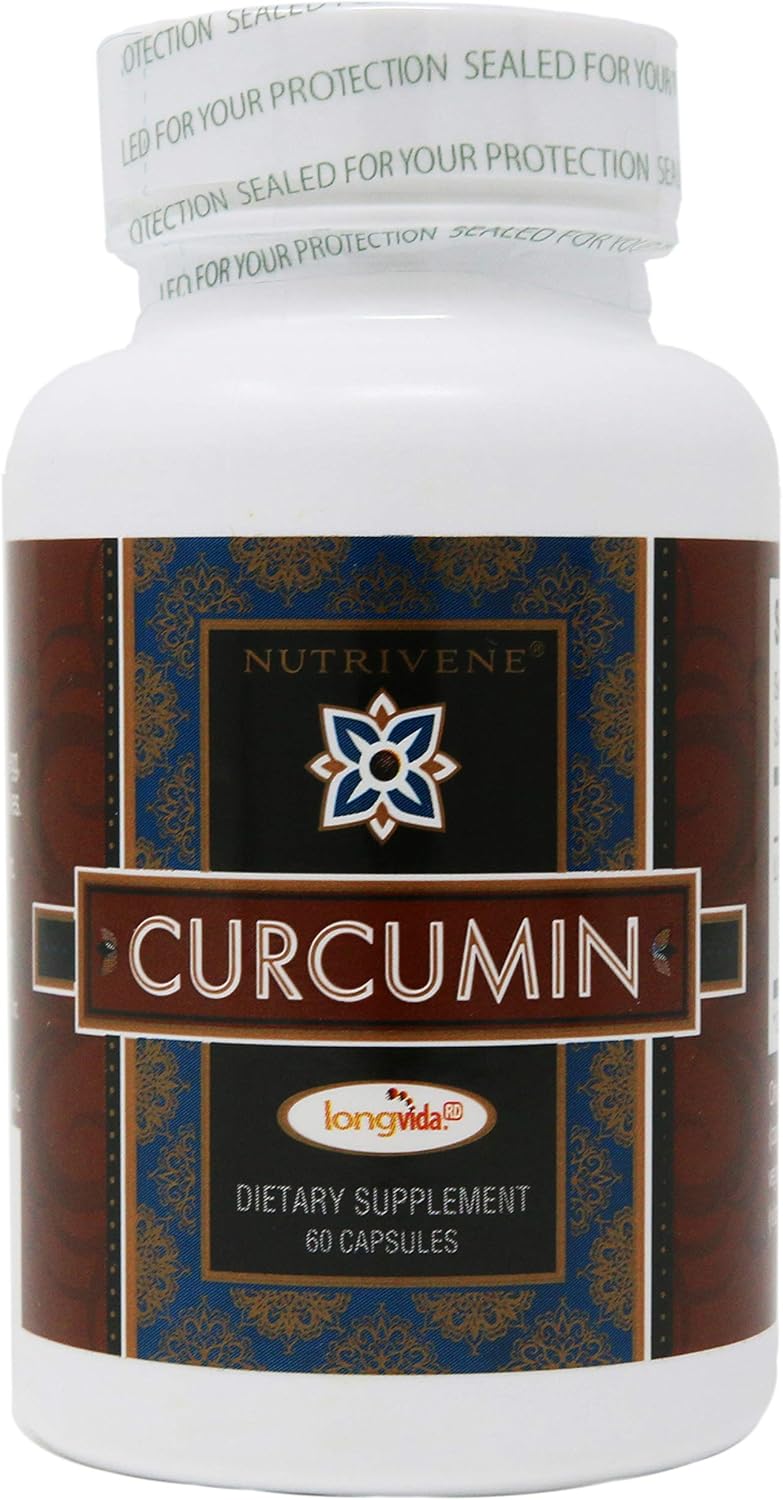 Amazon.com: Curcumin, Longvida™ by Nutrivene (500 mg, 60 Capsules ...