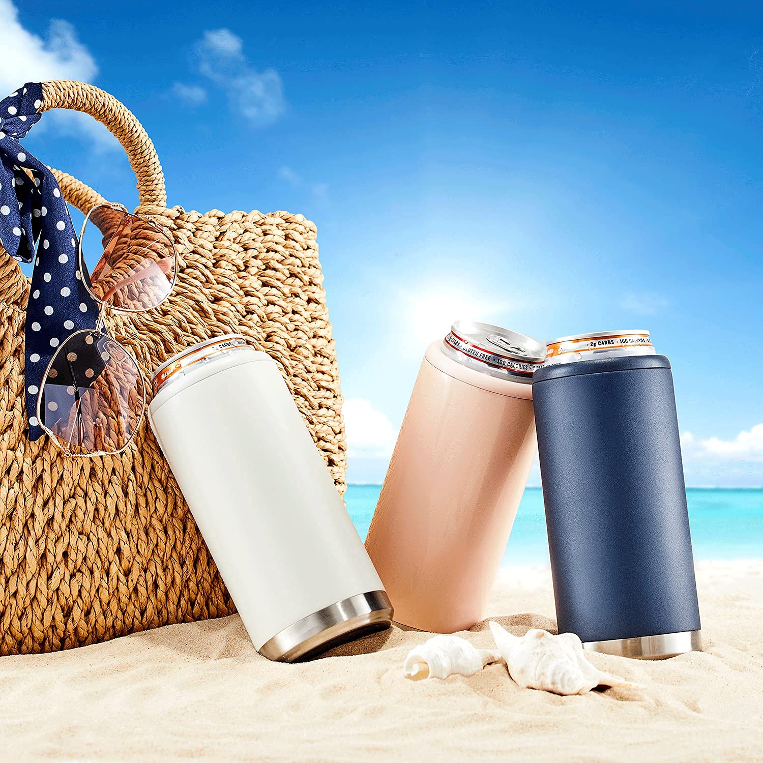 Snapklik.com : Maars Skinny Can Cooler For Slim Beer & Hard Seltzer ...