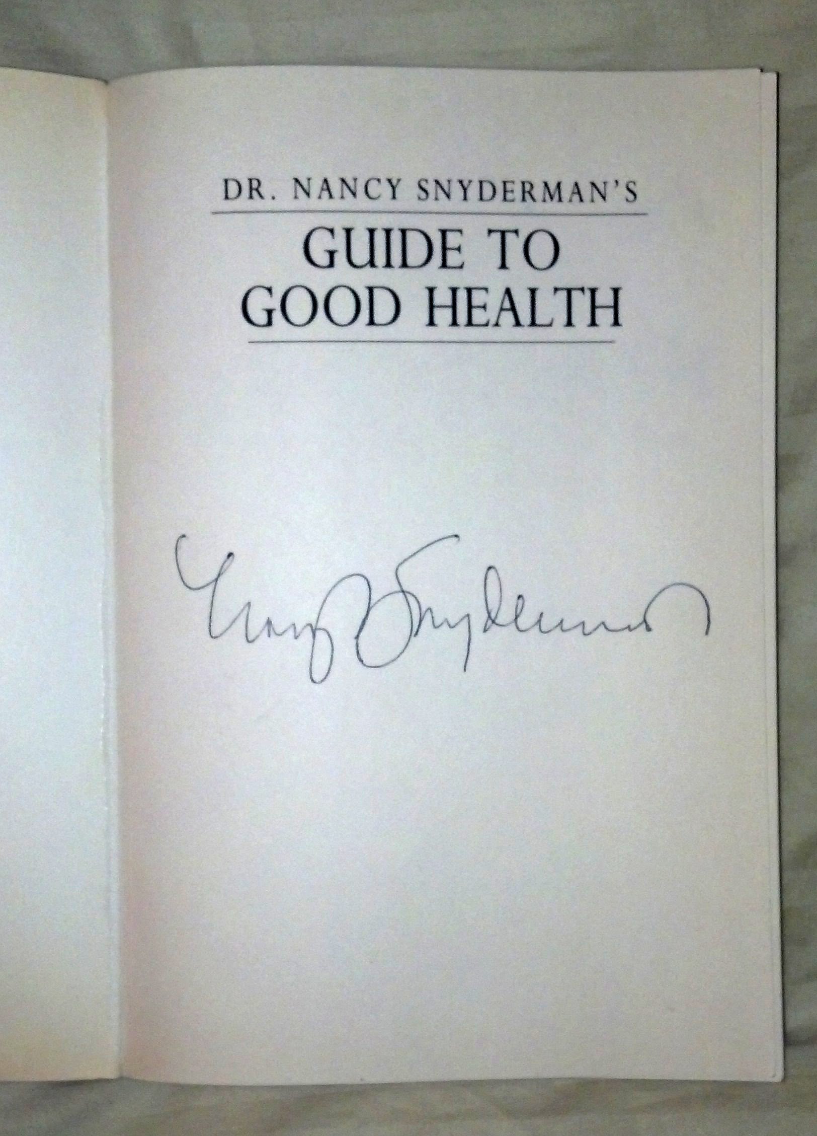 Dr. Nancy Snyderman's Guide to Health: For Women over Forty: Snyderman ...