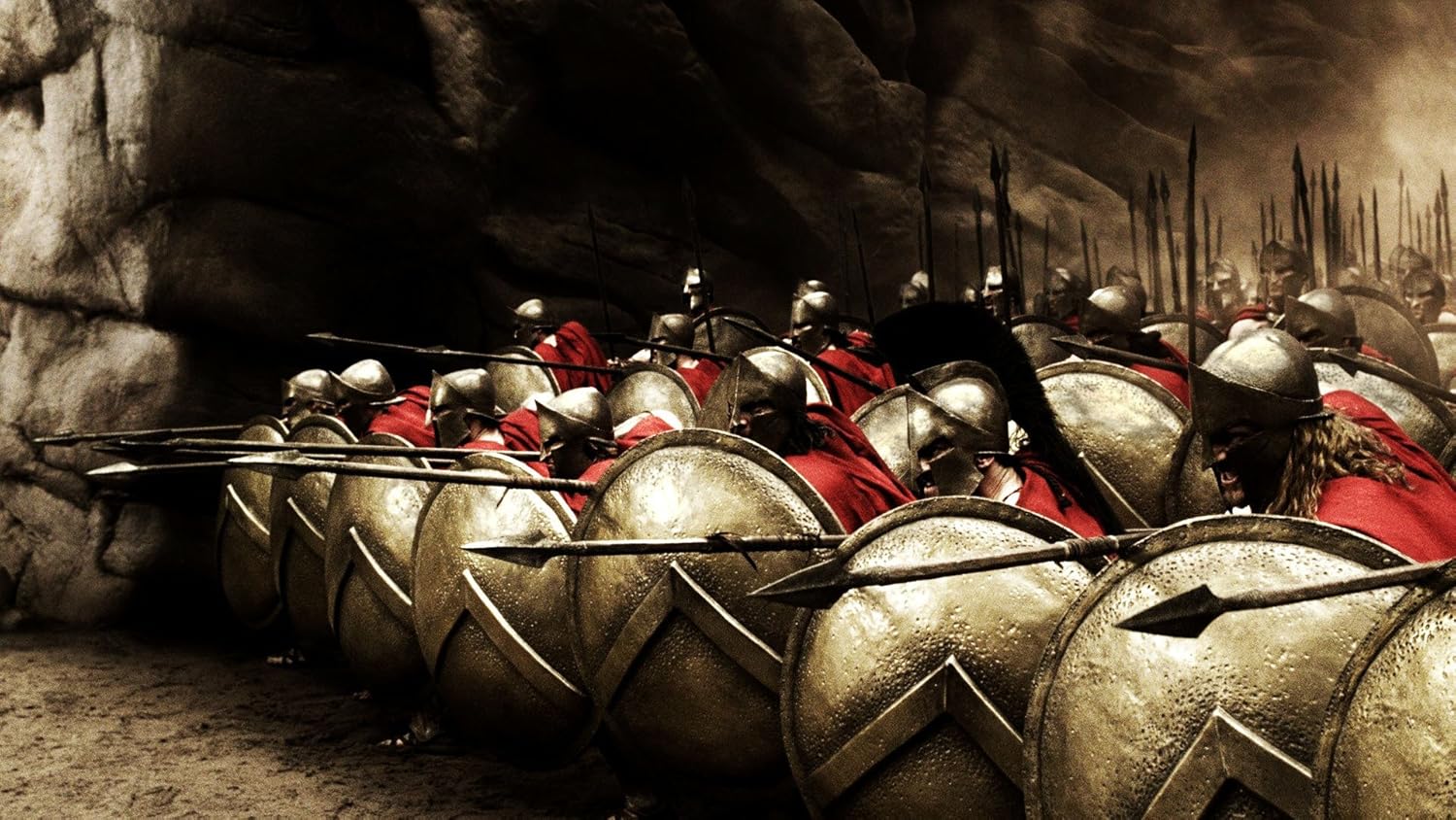 Posterhouzz 300 Spartan Spear Shield Military Movie Wall Poster Amazon in