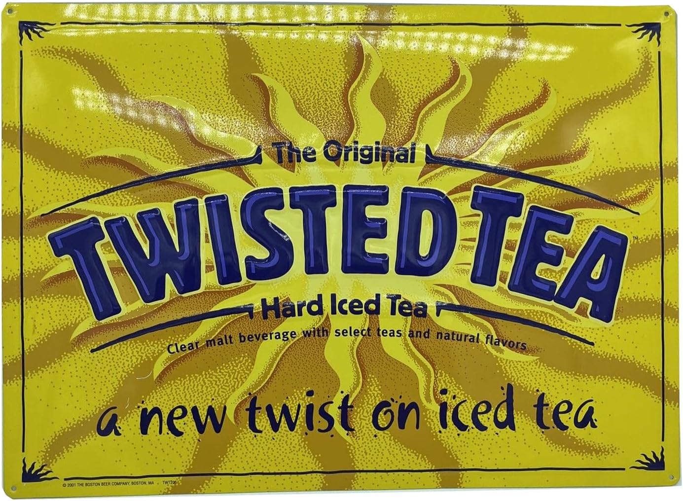 Amazon.com: mokarier Twisteds Tea Decorative Metal Tin Sign Cafe Beer ...