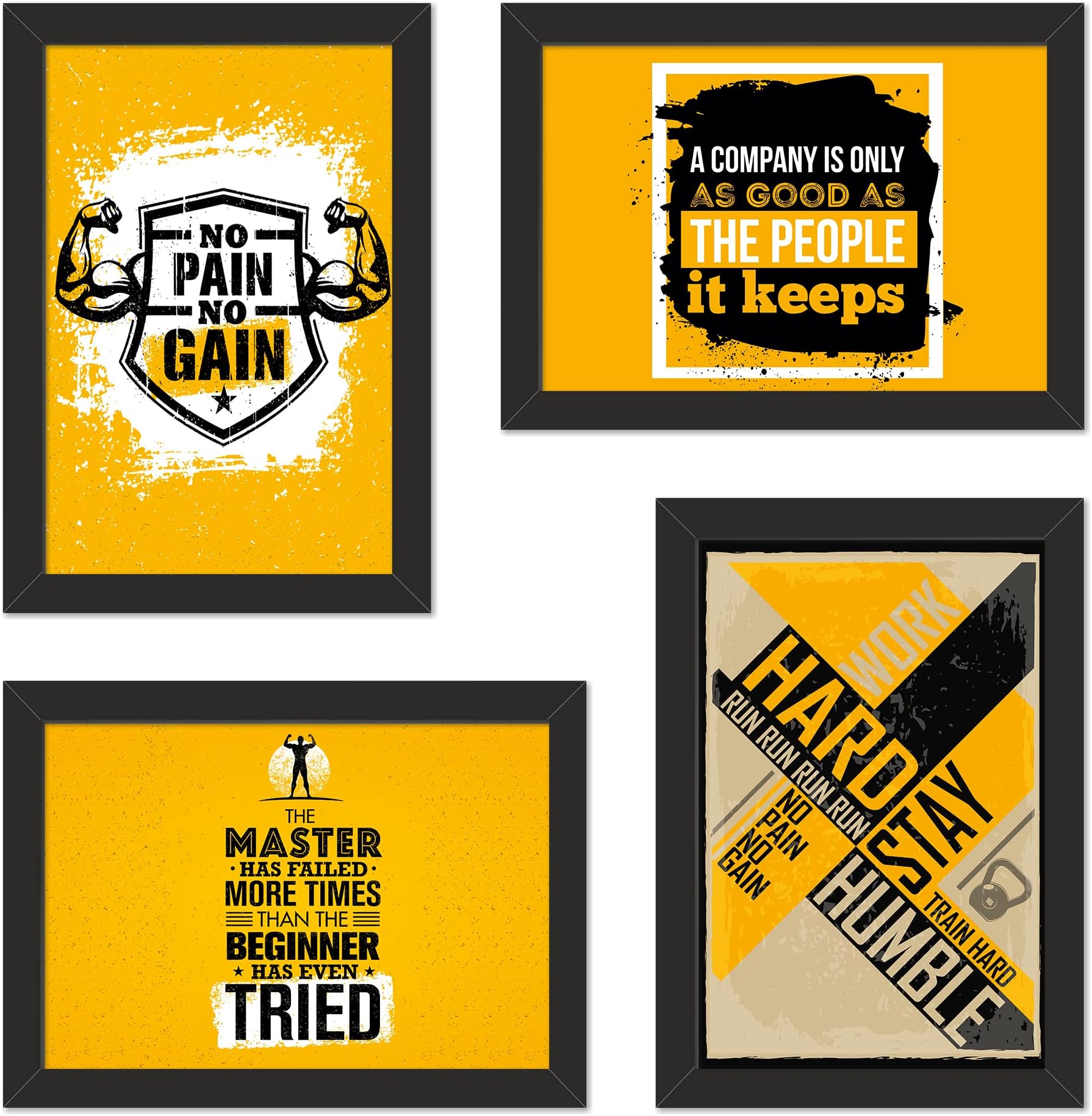 Chaka Chaundh - Gym Posters - Gym Framed Poster - Gym Posters with ...