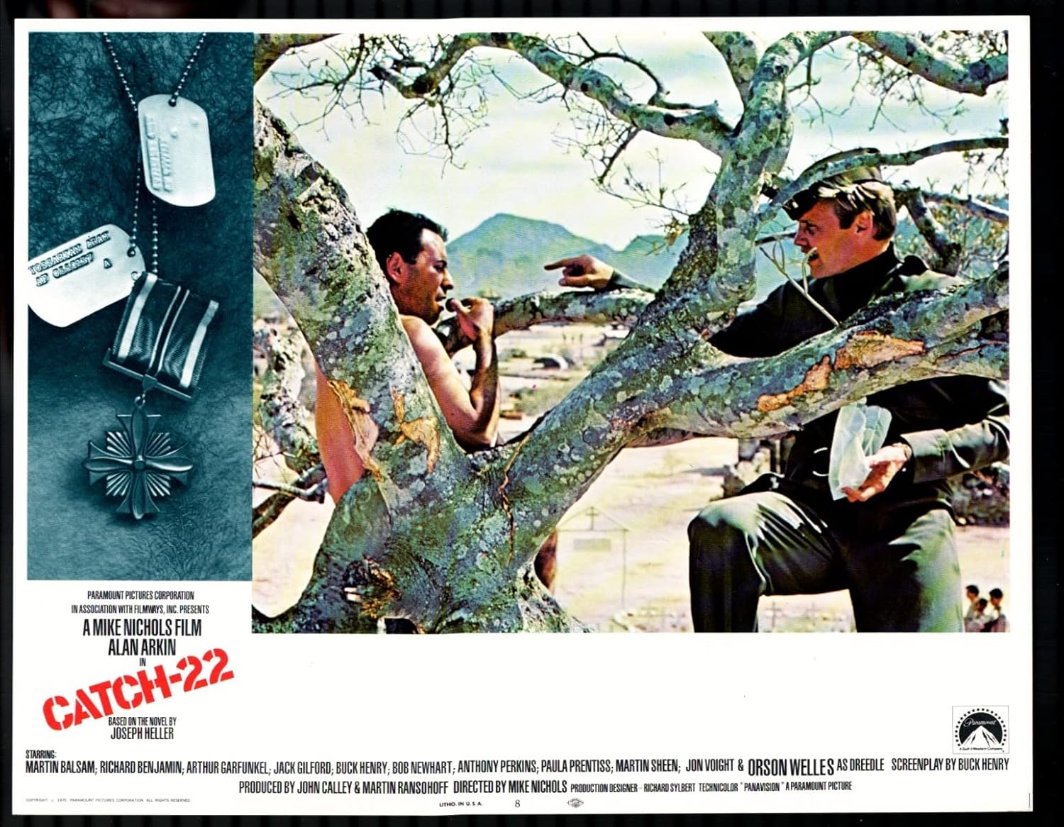 Amazon.com: MOVIE POSTER: Catch-22 11"x14" Lobby Card #8 Alan Arkin ...