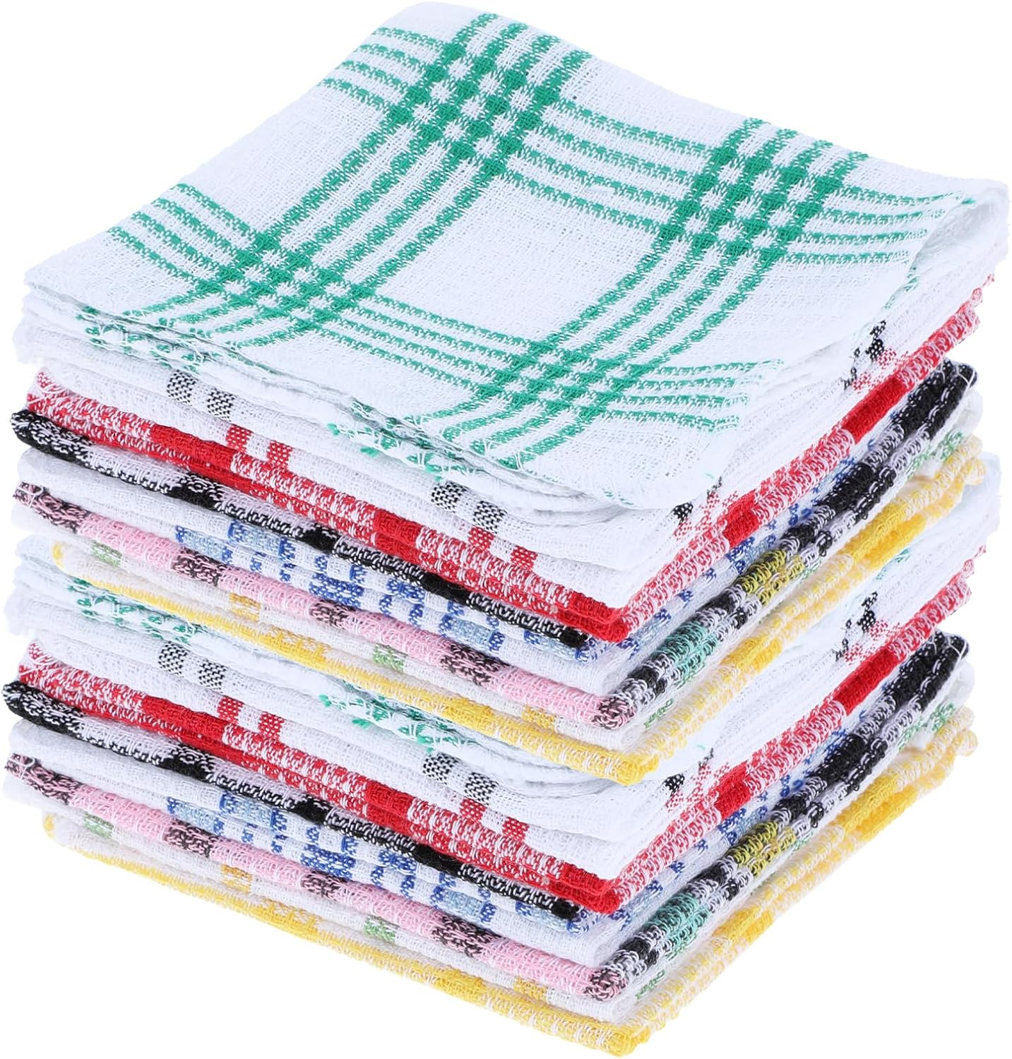 Amazon.com: Lemecima 20 Pieces Kitchen Dish Cloths for Washing Cleaning ...