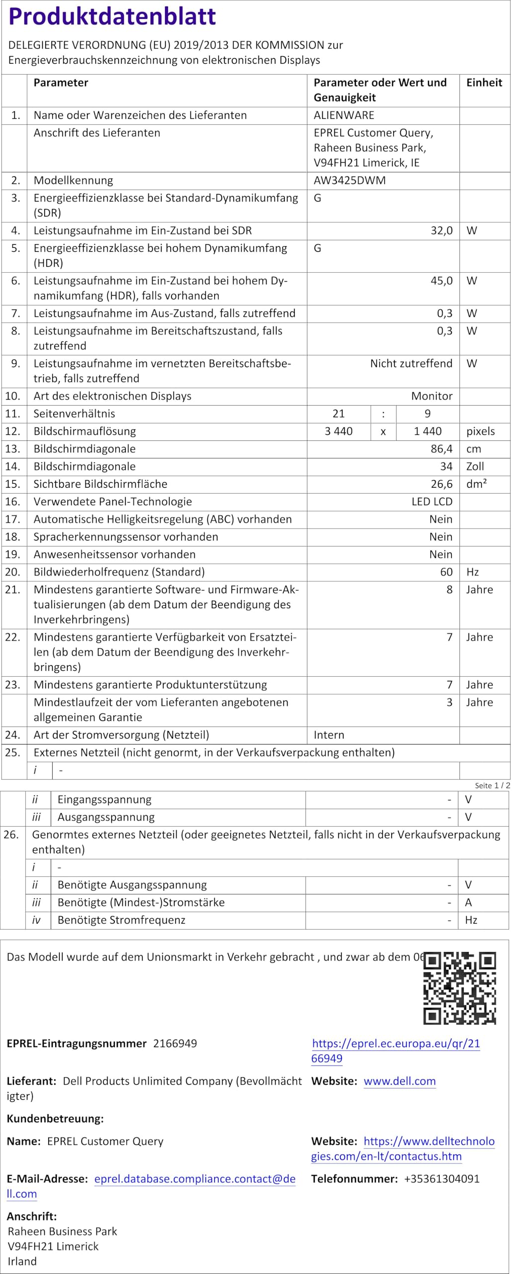 Gigabyte G34WQCP 34" WQHD Curved Gaming Monitor - 3440 x 1440, VA ...