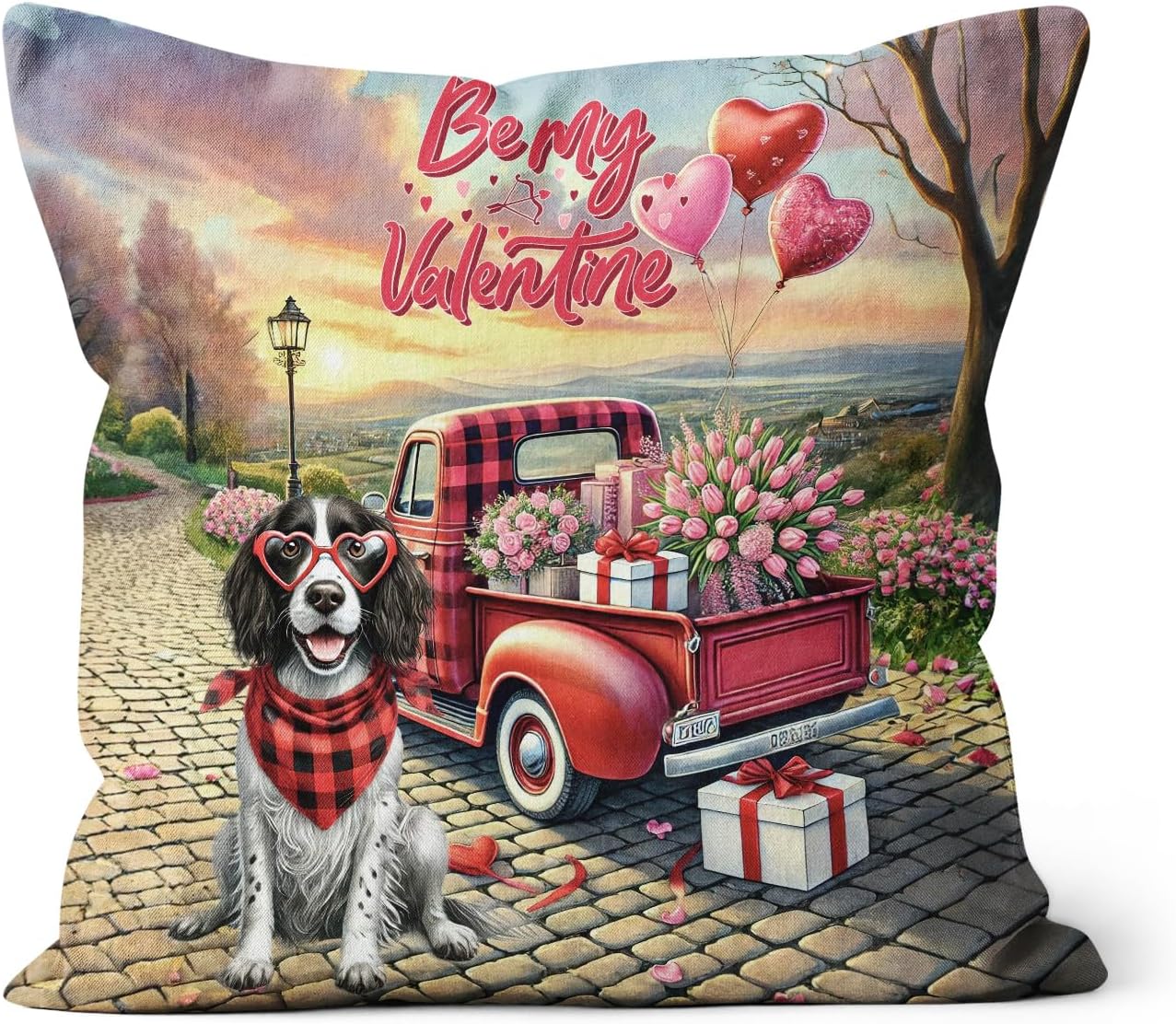Amazon.com: Ninety3POD Be My Valentine's English Springer Spaniel Truck ...