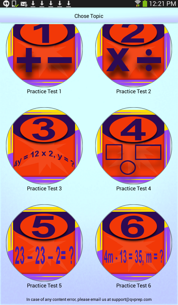 Grade 3 Math Practice Tests with Video Hints - App on Amazon Appstore