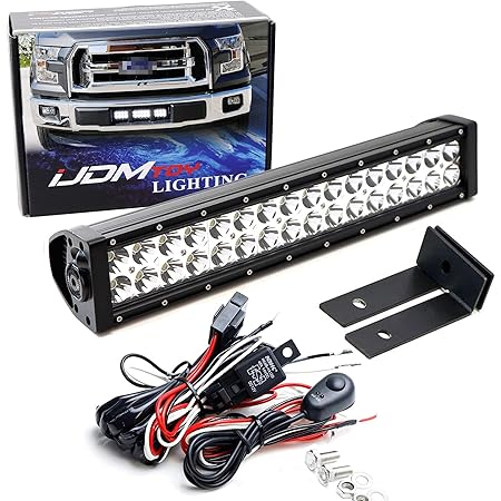 Amazon.com: iJDMTOY Front Grille LED Light Bar Kit Compatible with 2018 ...