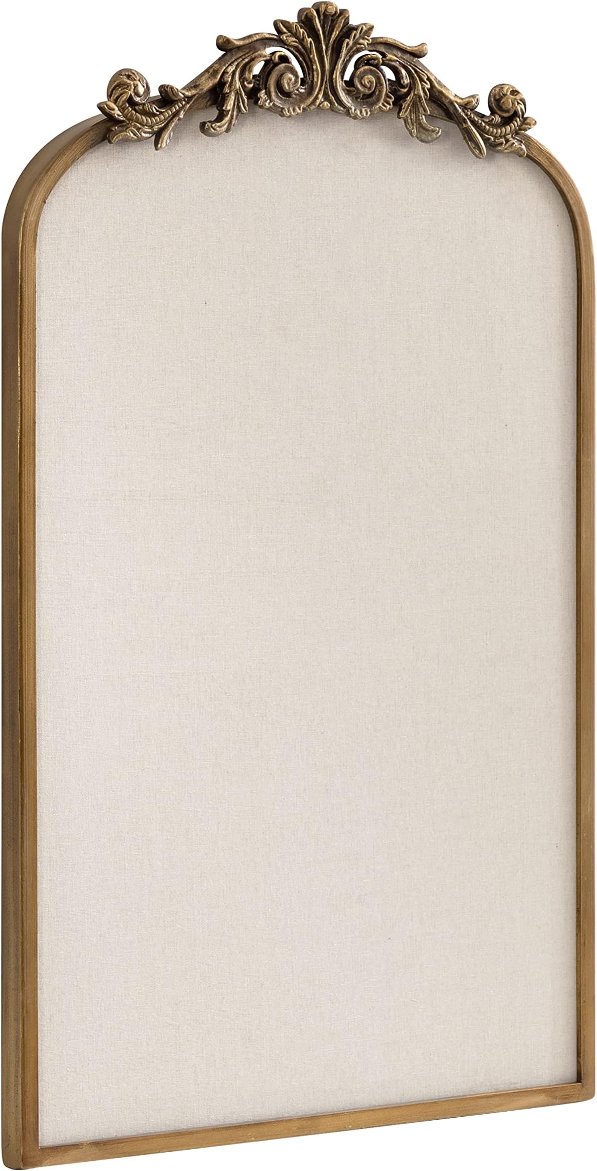 Amazon.com: Kate and Laurel Hogan Farmhouse Framed Arch Fabric Pinboard ...