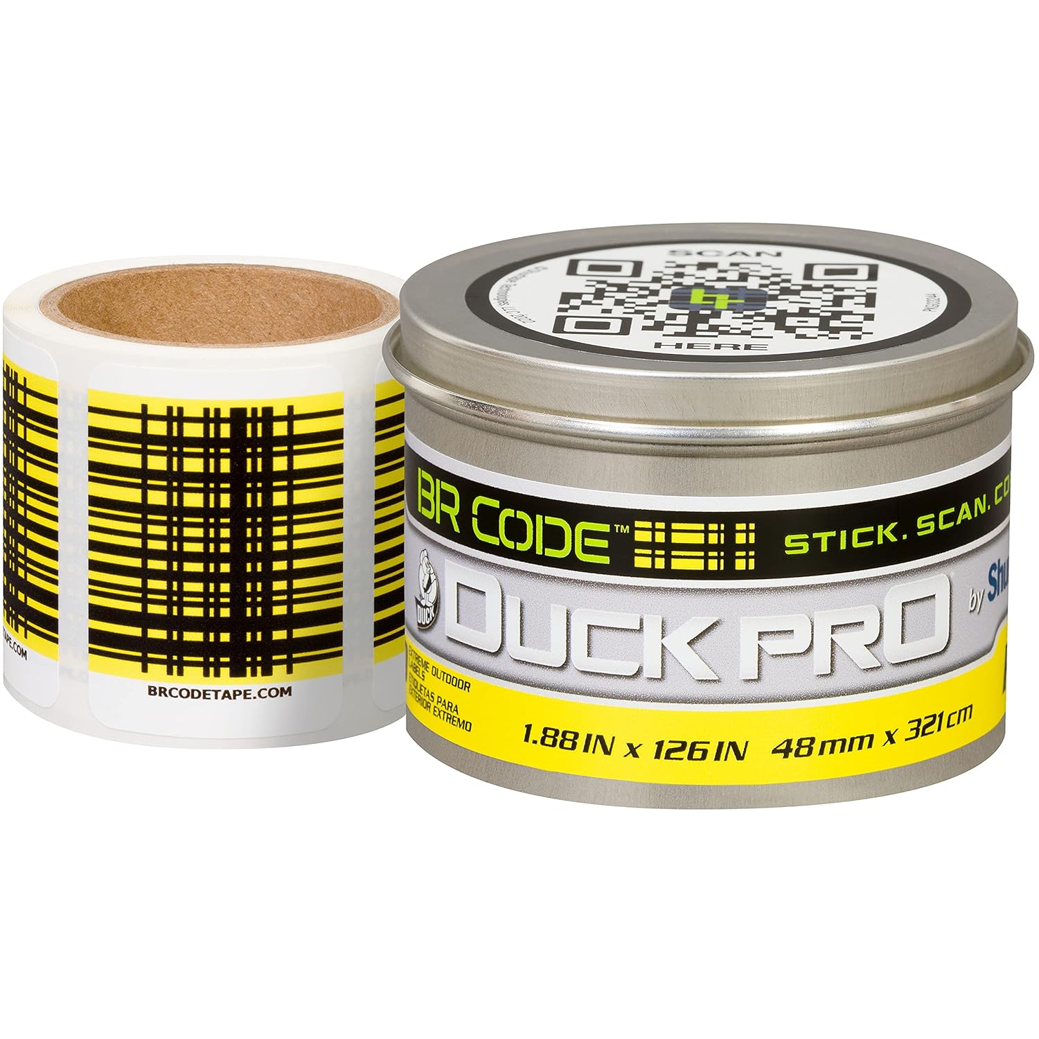 Amazon.com: Duck Pro by Shurtape BR Code Permanent & Heavy Duty ...