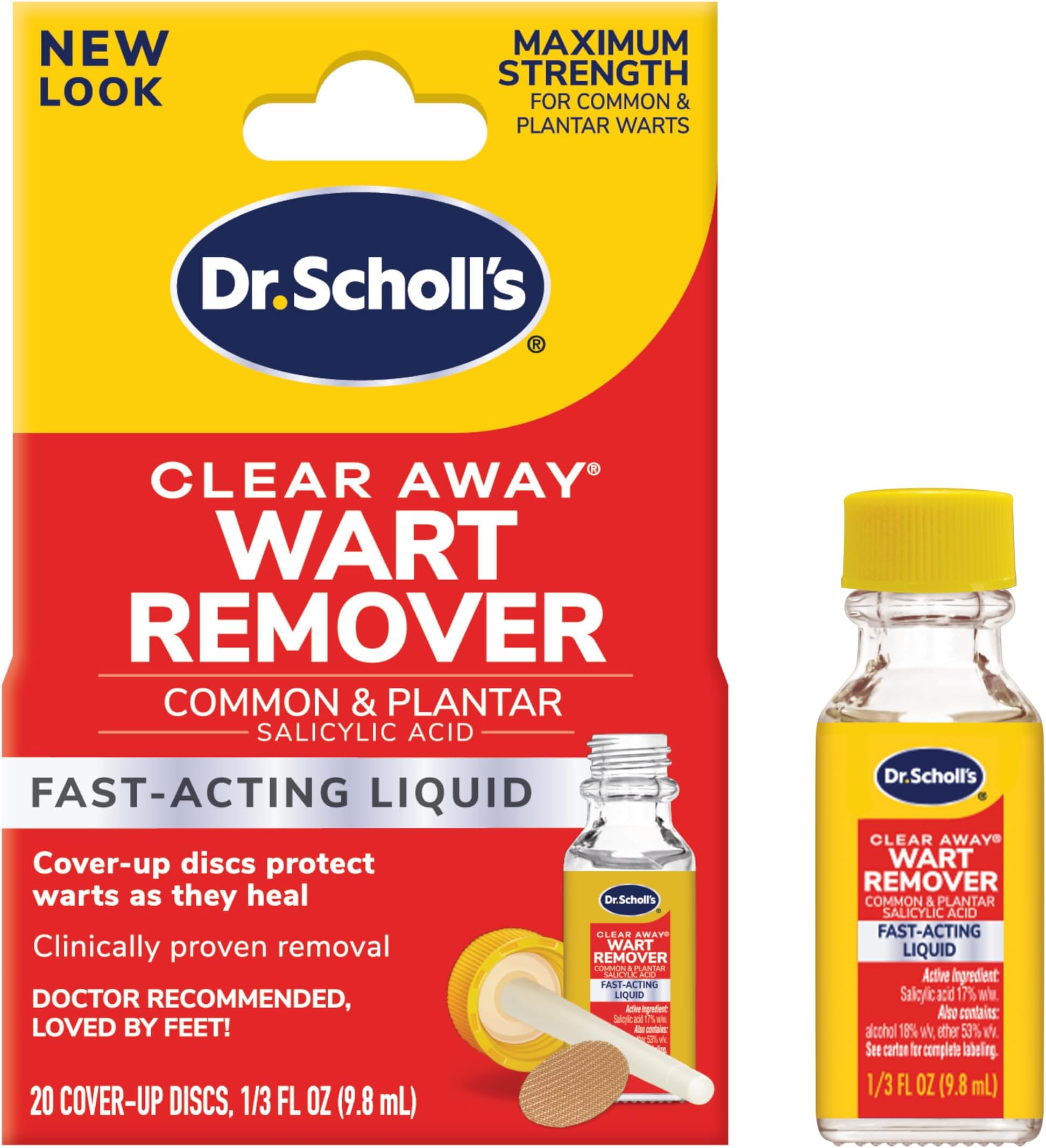 Amazon.com: SINSINPAS Corn Callus & Wart Remover, Maximum Strength, 2 ...