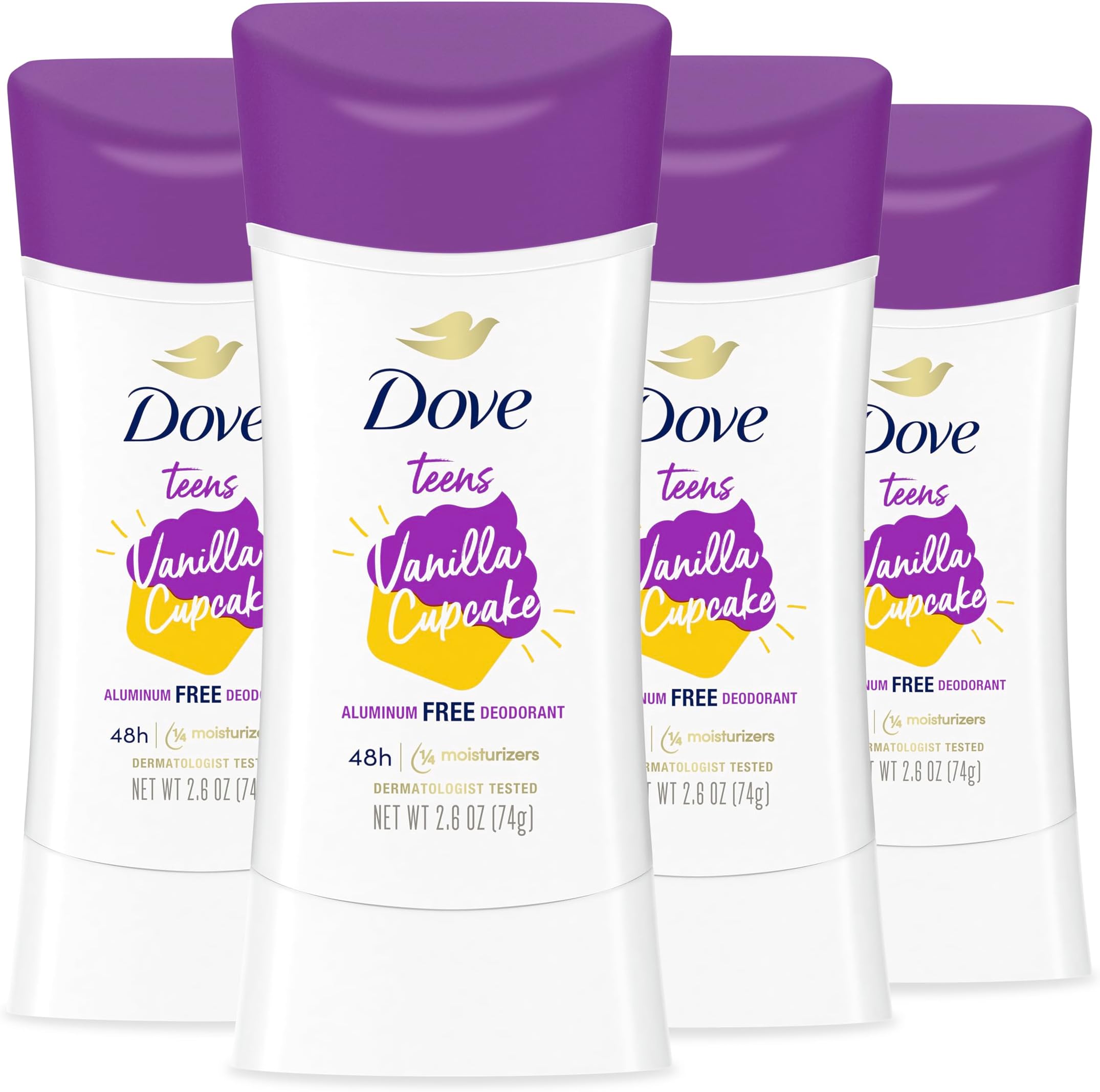 Amazon.com : Dove x Crumbl 1 Pack Deodorant Stick Crumbl Nilla Bean ...