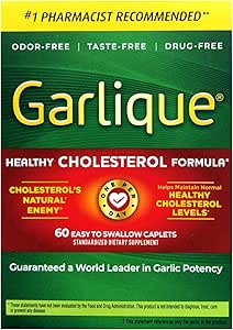 Amazon.com: Garlique - 60 Tablets : Health & Household