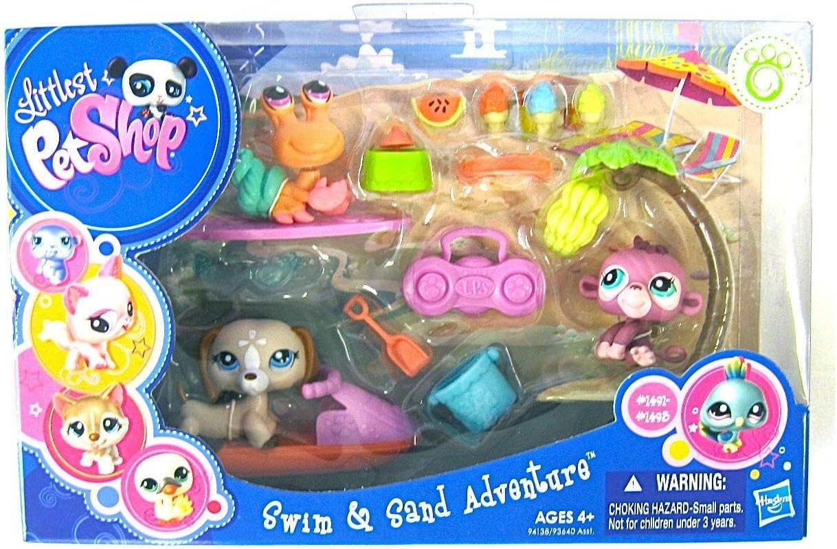 Amazon.com: Littlest Pet Shop Swim and Sand : Toys & Games