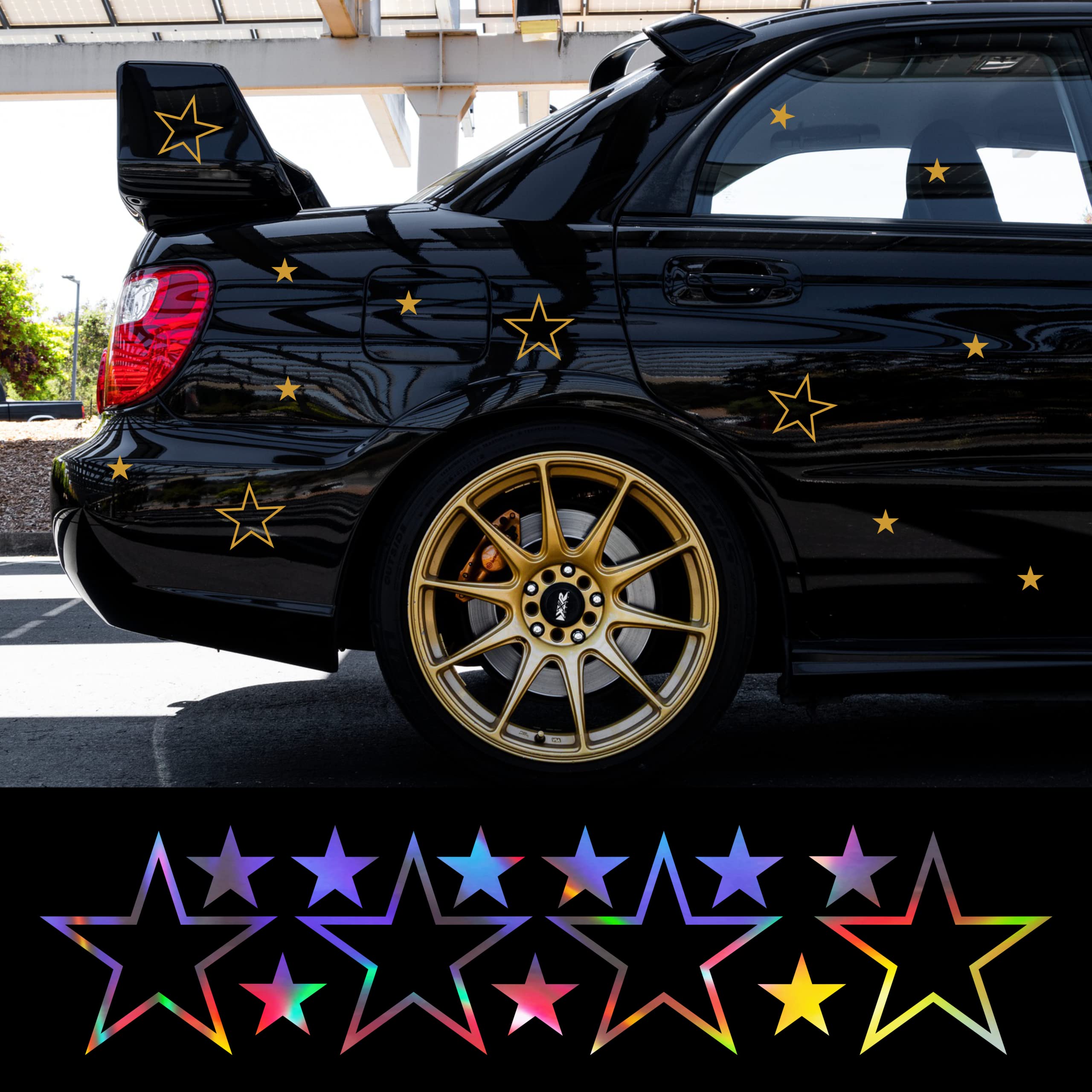 Amazon.com - Car Livery I Stars decals set | (4 big + 9 small) Decal ...