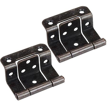 Non-Mortise 270° Hinges (2), Bright Brass - - Amazon.com
