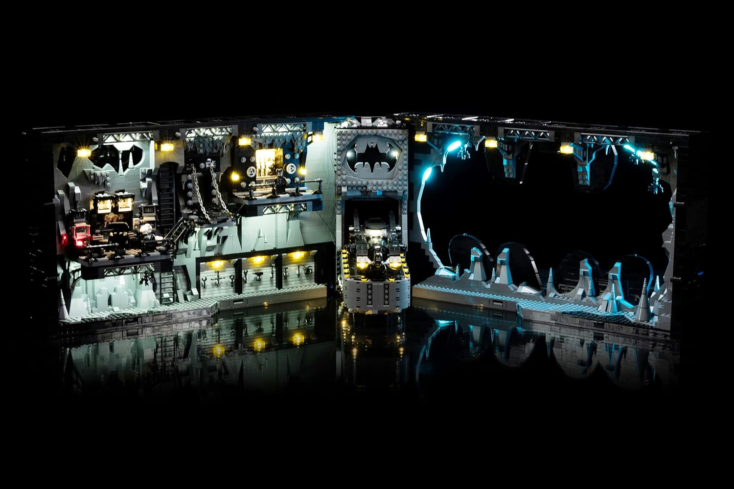 Amazon.com: Brick Loot LED Lighting Kit for Batcave Shadow Box 76252 ...