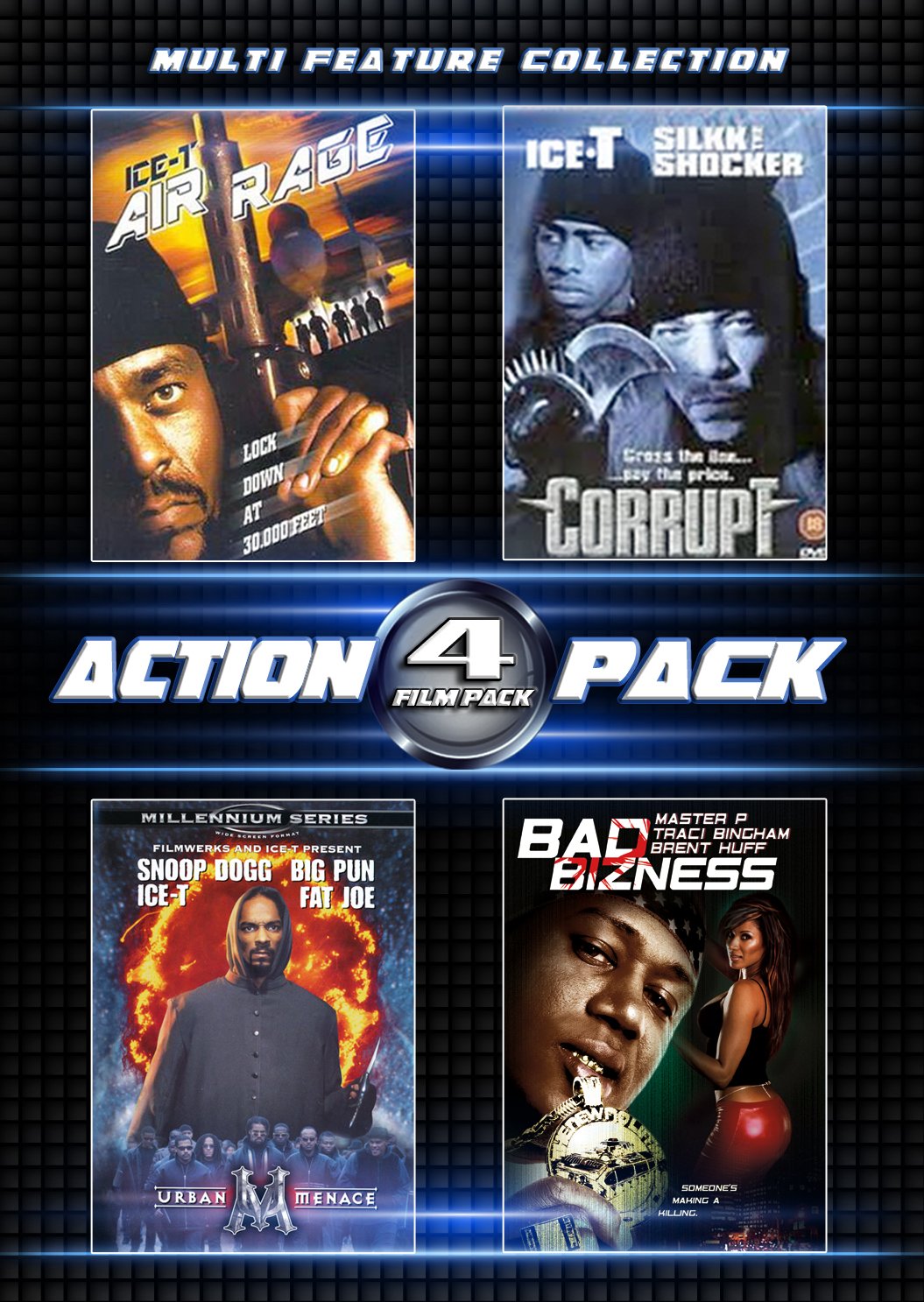 4 Film Action Pack (2pc) / (2pk) [DVD] [Region 1] [NTSC] [US Import ...