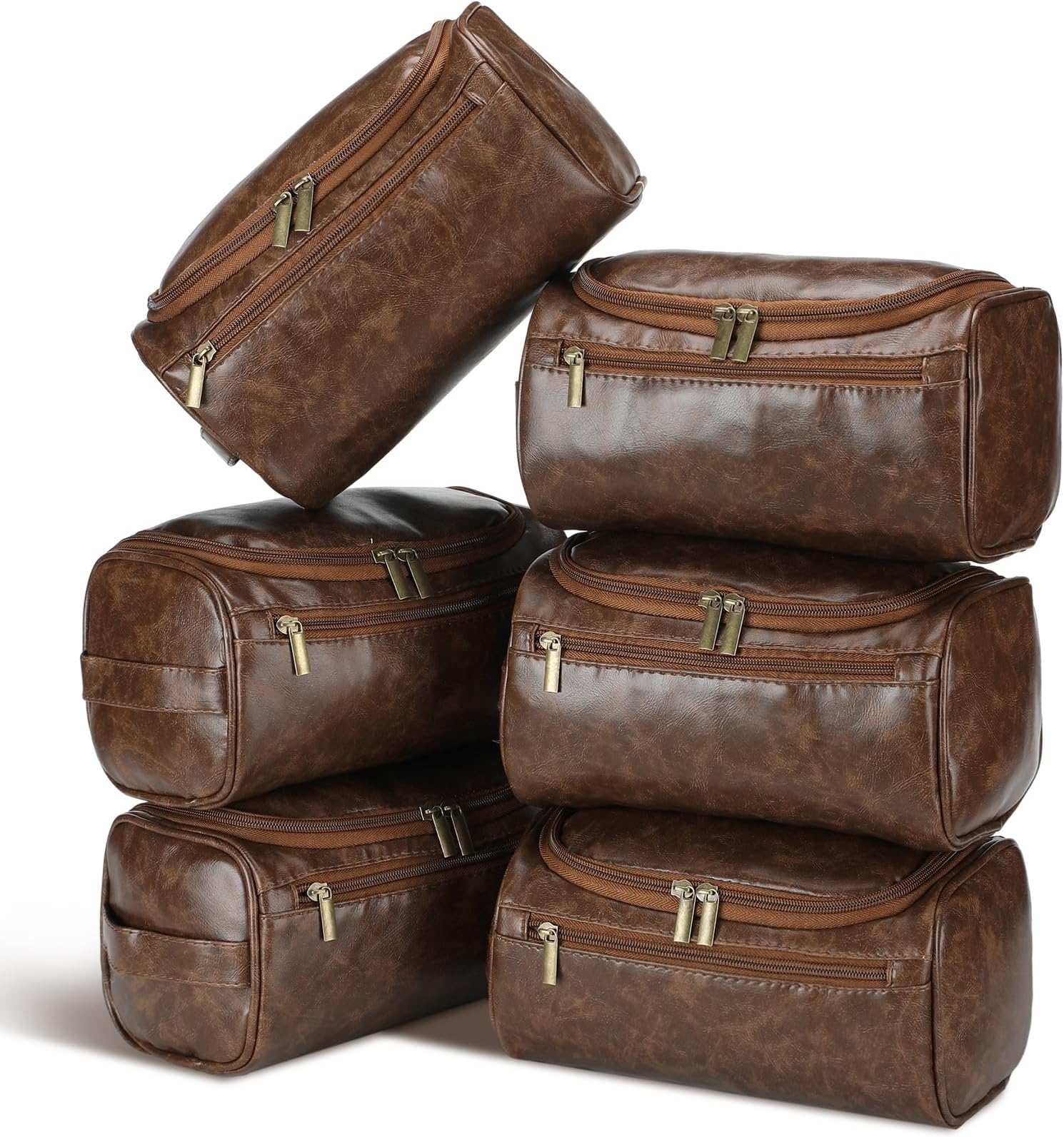 Amazon.com: Paterr 6 Pcs Men's Toiletry Bags for Traveling Men's ...