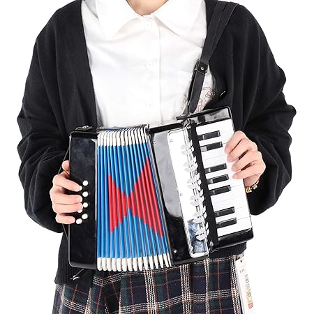 Acordeón para Niños, Acordeon Niños, acordeón de 17 teclas, 8 Botones ...