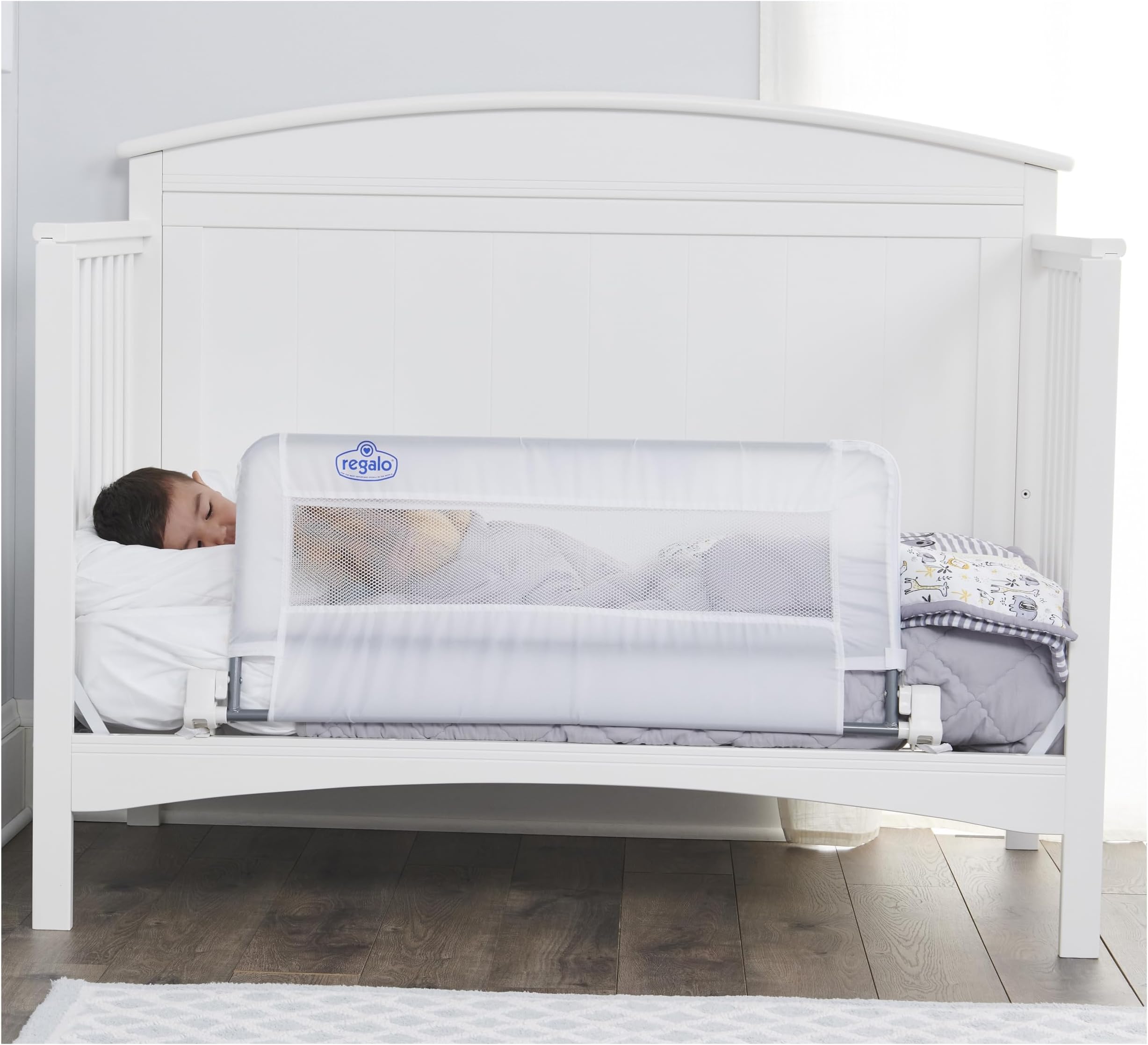 Amazon.com : Evolur Aurora Bed Rail, Ivory Lace : Baby