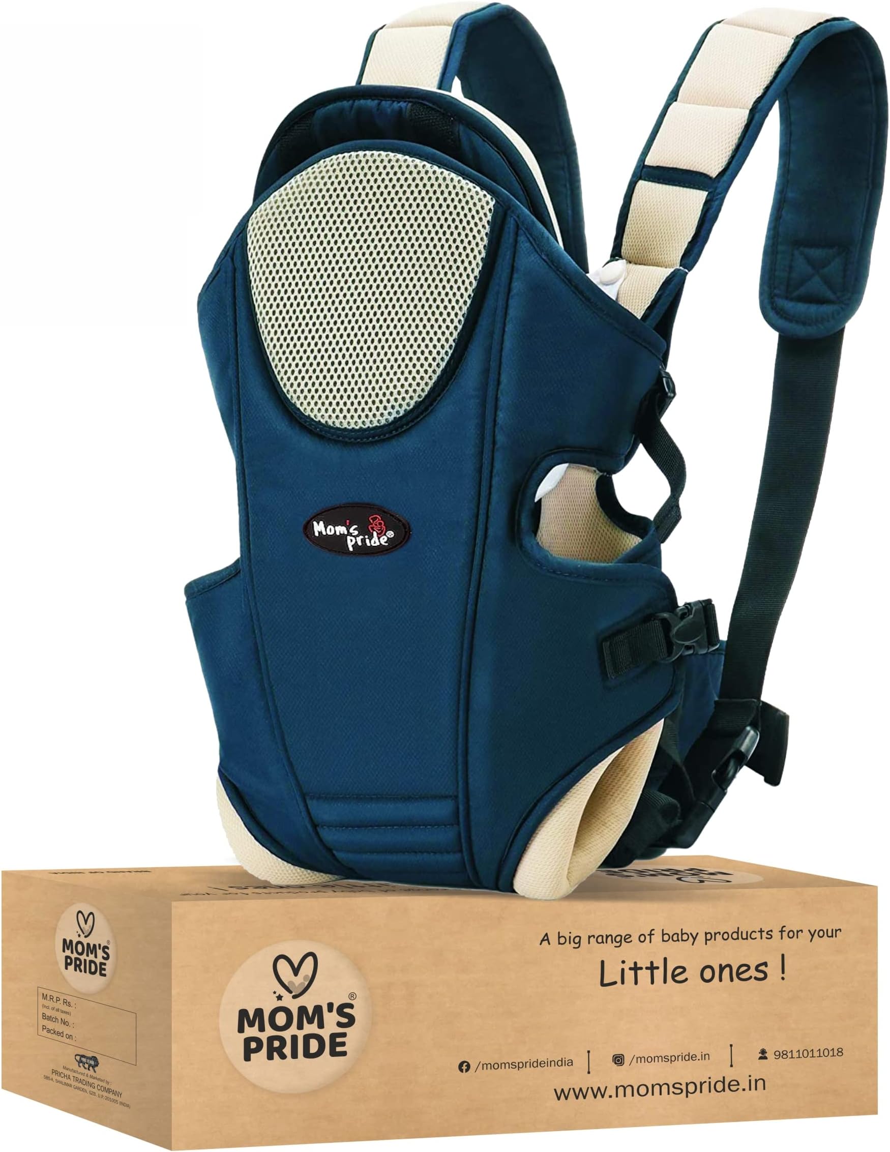 Buy Mom's Pride Newborn 3 In 1 New Born Baby Carrier Ergonomic ...