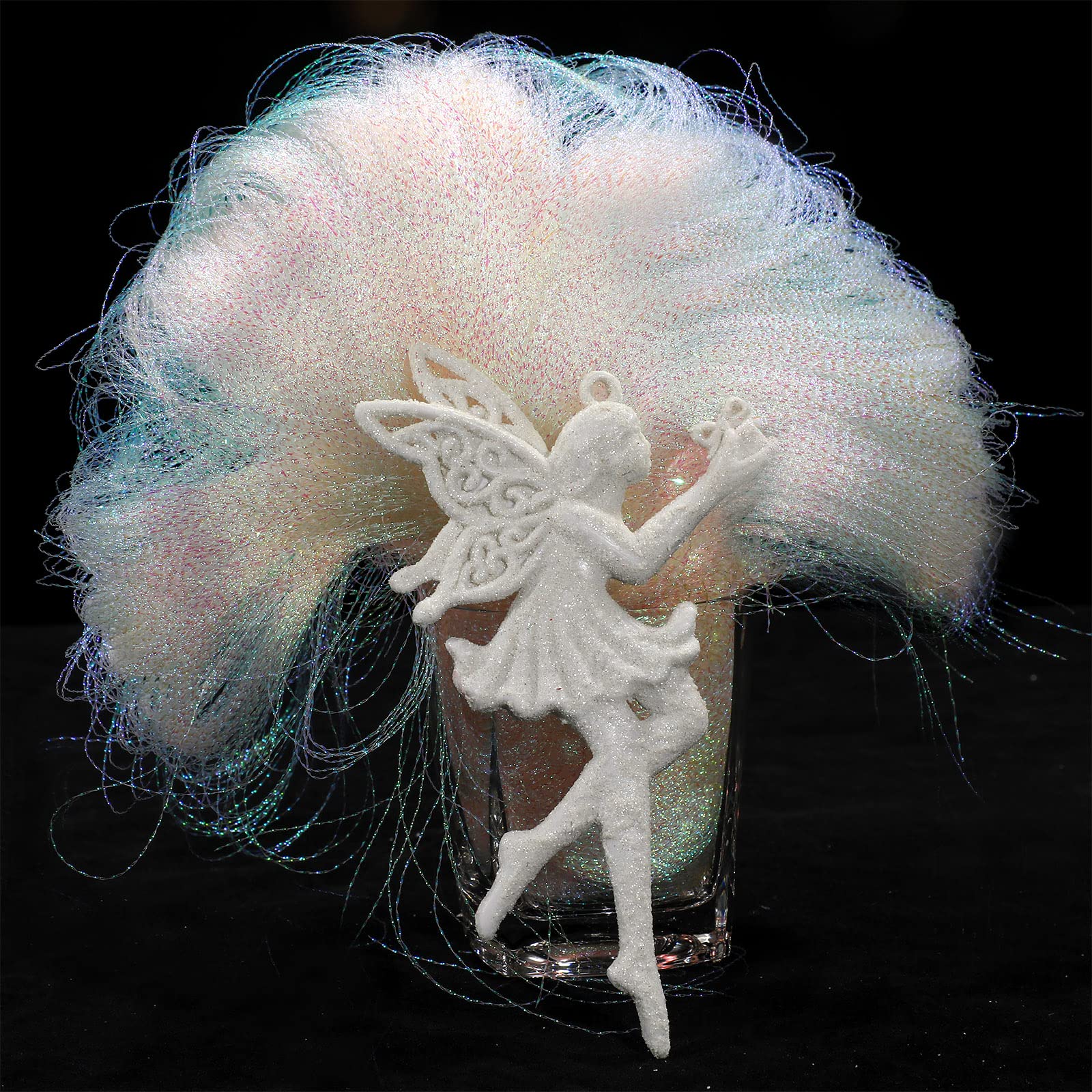 Decoración De árbol De Cabello De ángel Calabaza De Cabello De