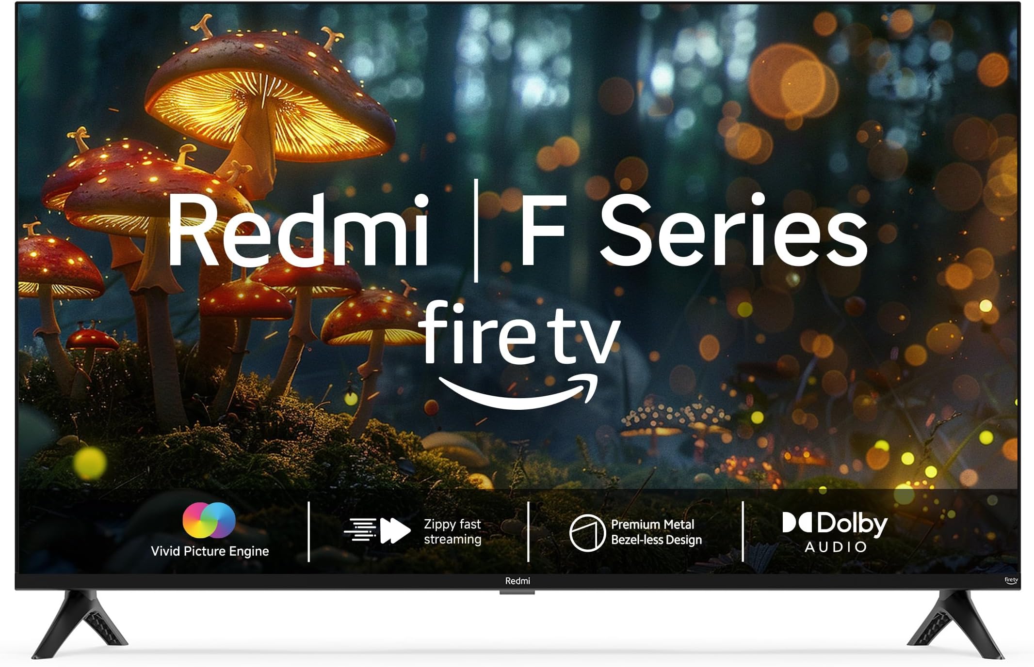 Redmi Xiaomi 80 cm (32 inches) F Series HD Ready Smart LED Fire TV ...
