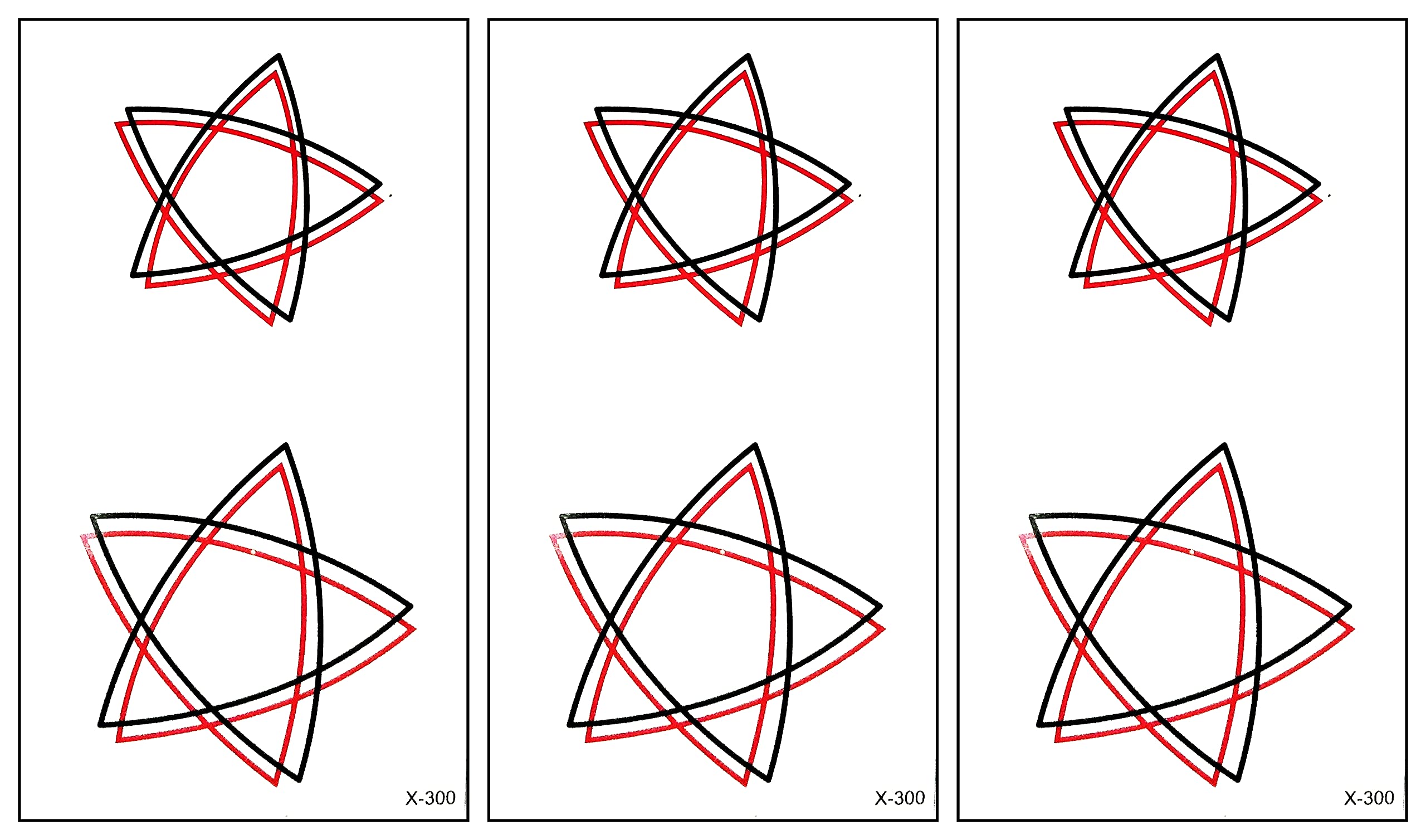 6 Point Star Tattoos