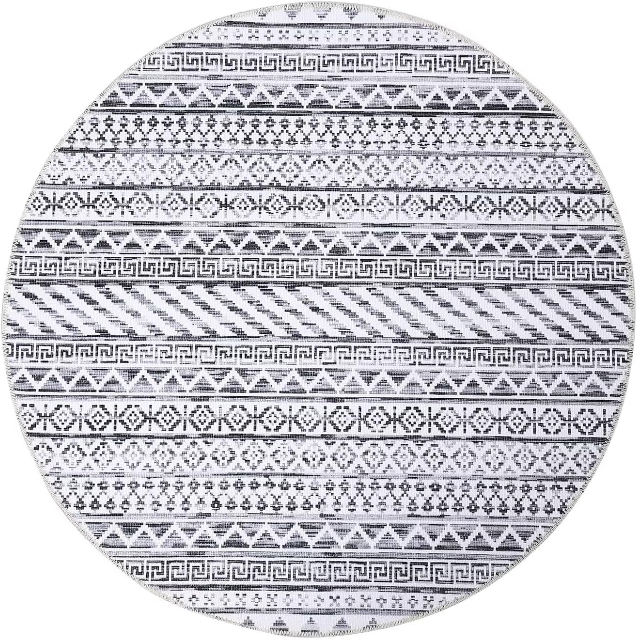 Amazon.com: NANAN Area Rug 3x3 Small Rug Non-Slip Rug Front Door Rugs ...