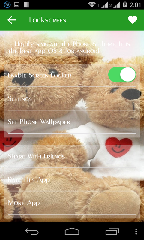 Teddy Bear Lockscreen Wallpaper:Amazon.co.uk:Appstore for Android