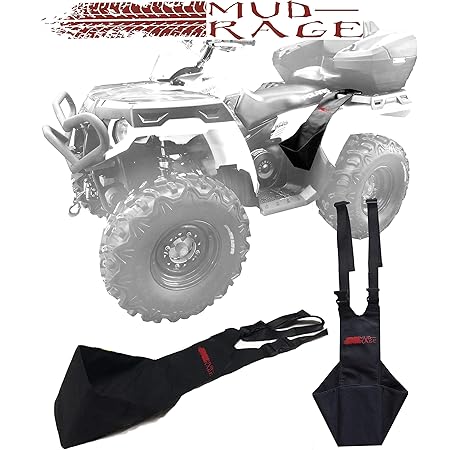 Amazon.com: MUD RAGE 2pc ATV Rear Passenger Foot Pegs Universal ...