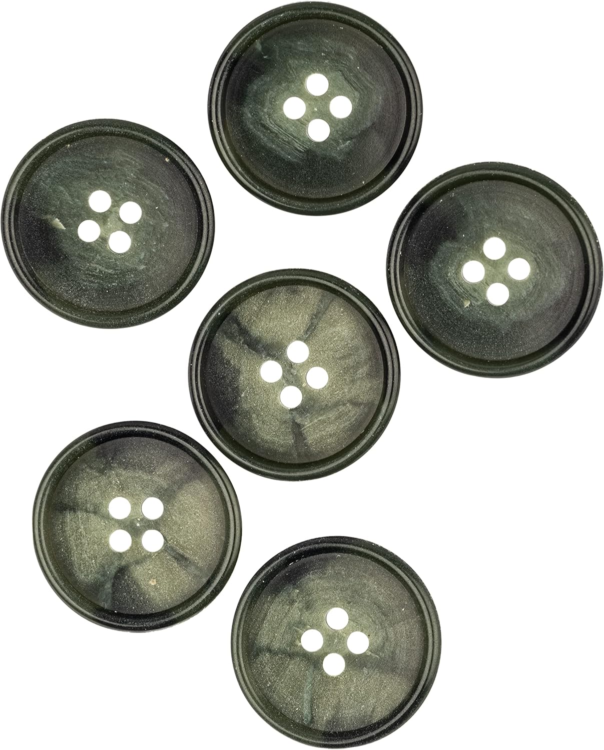 Amazon.com: Mibo Buttons & Accessories 6pcs Urea Imitation Horn Suiting ...