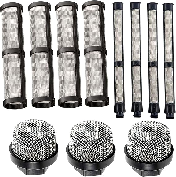 Amazon.com : 246385 246384 287032 Filter Set for Graco 390 395 490 495 ...