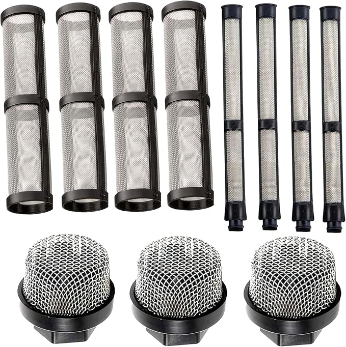 Amazon.com : 246385 246384 287032 Filter Set for Graco 390 395 490 495 ...