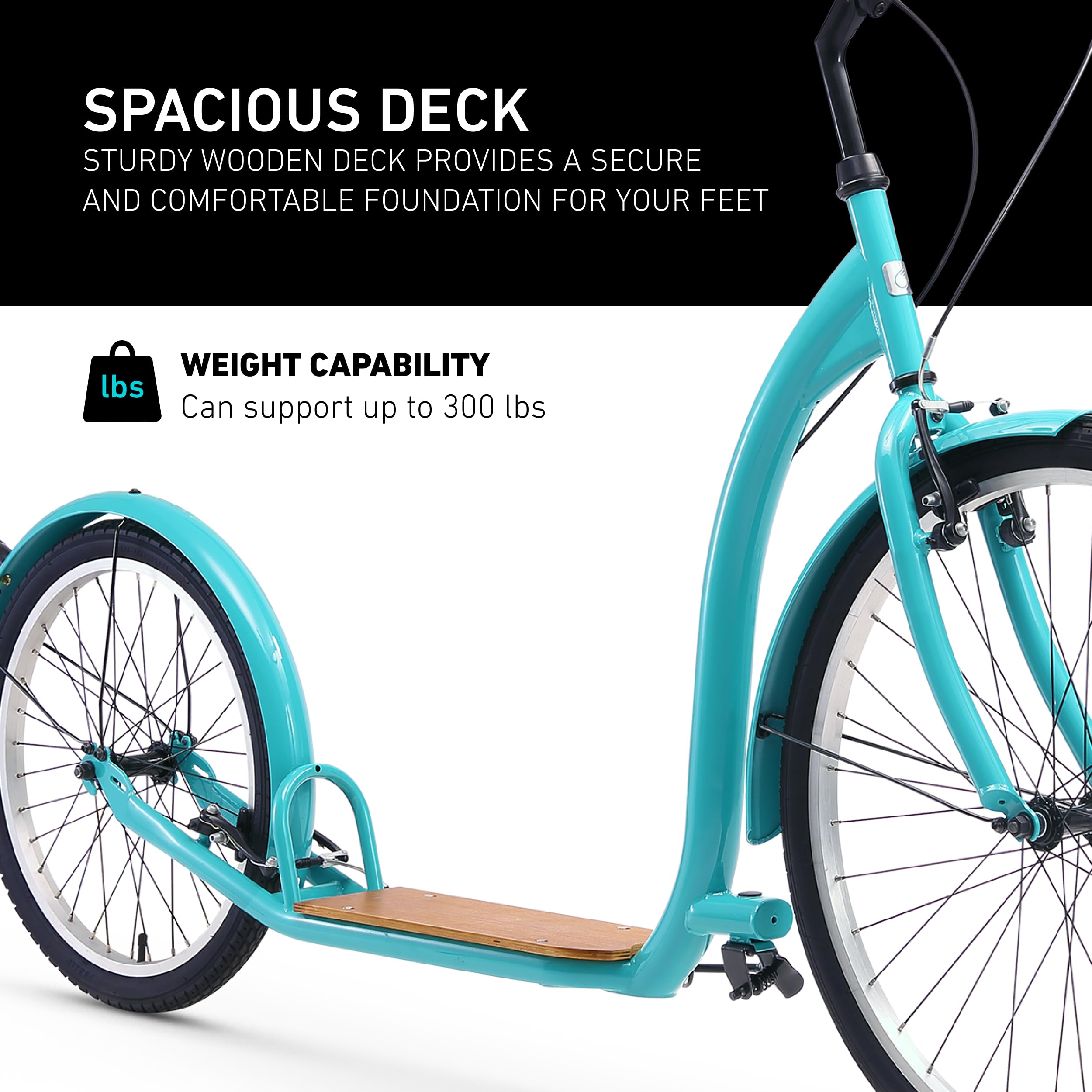 Snapklik.com : Sixthreezero Around The Block Adult Scooter, Single ...